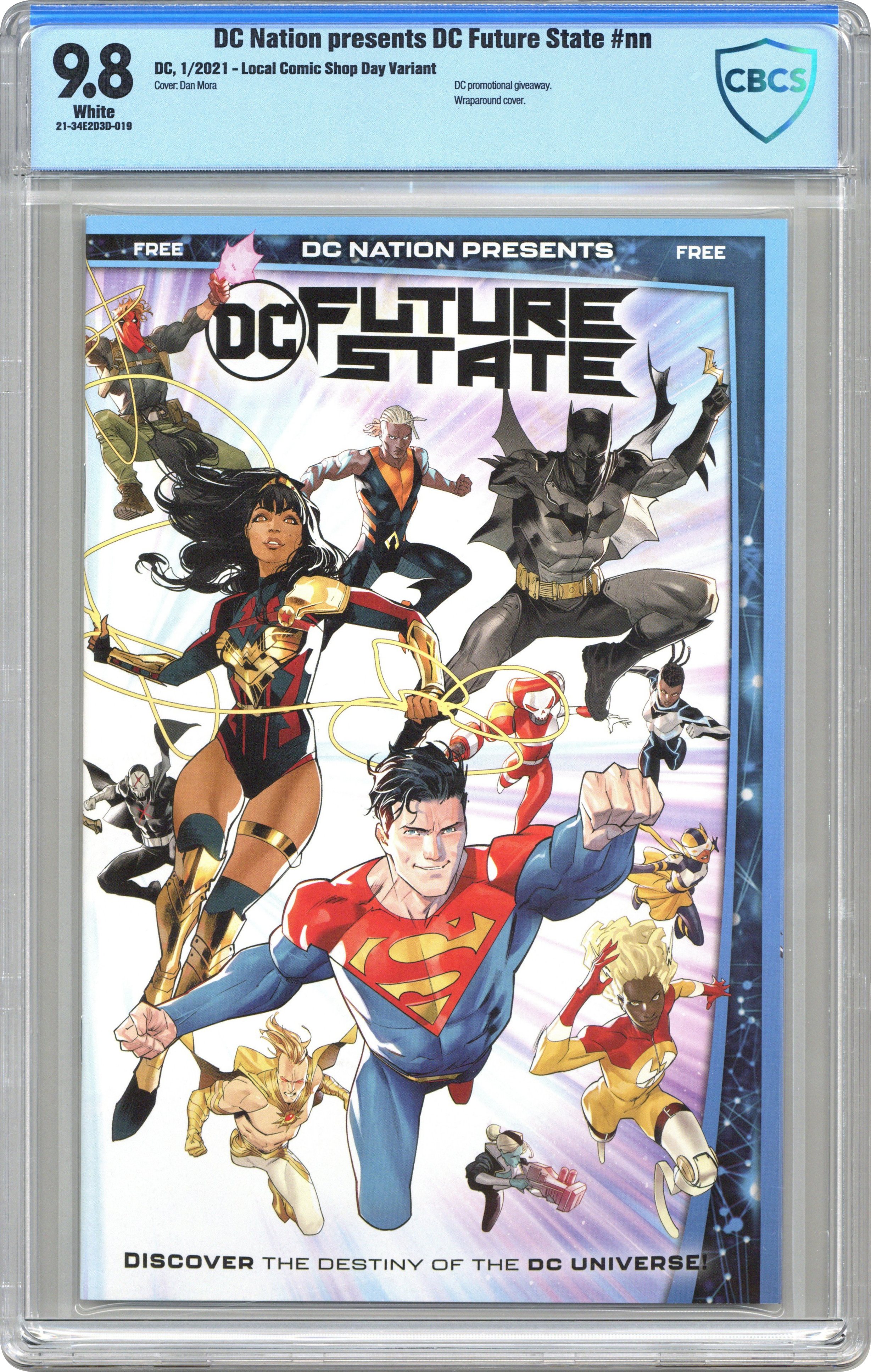 DC Nation Presents DC Future State (2021 DC) 1 CBCS 9.8