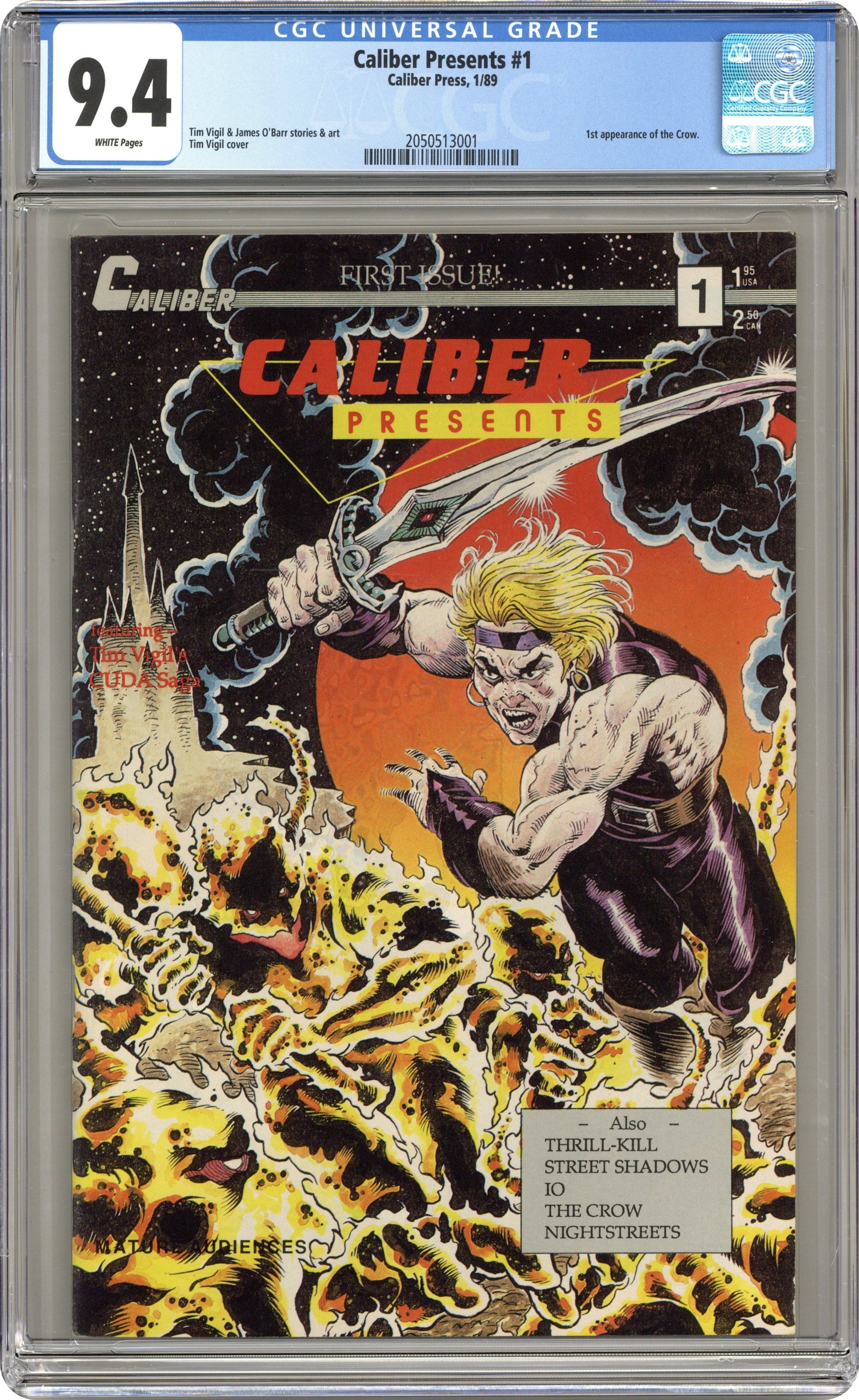 Caliber Presents (1989) 1 CGC 9.4