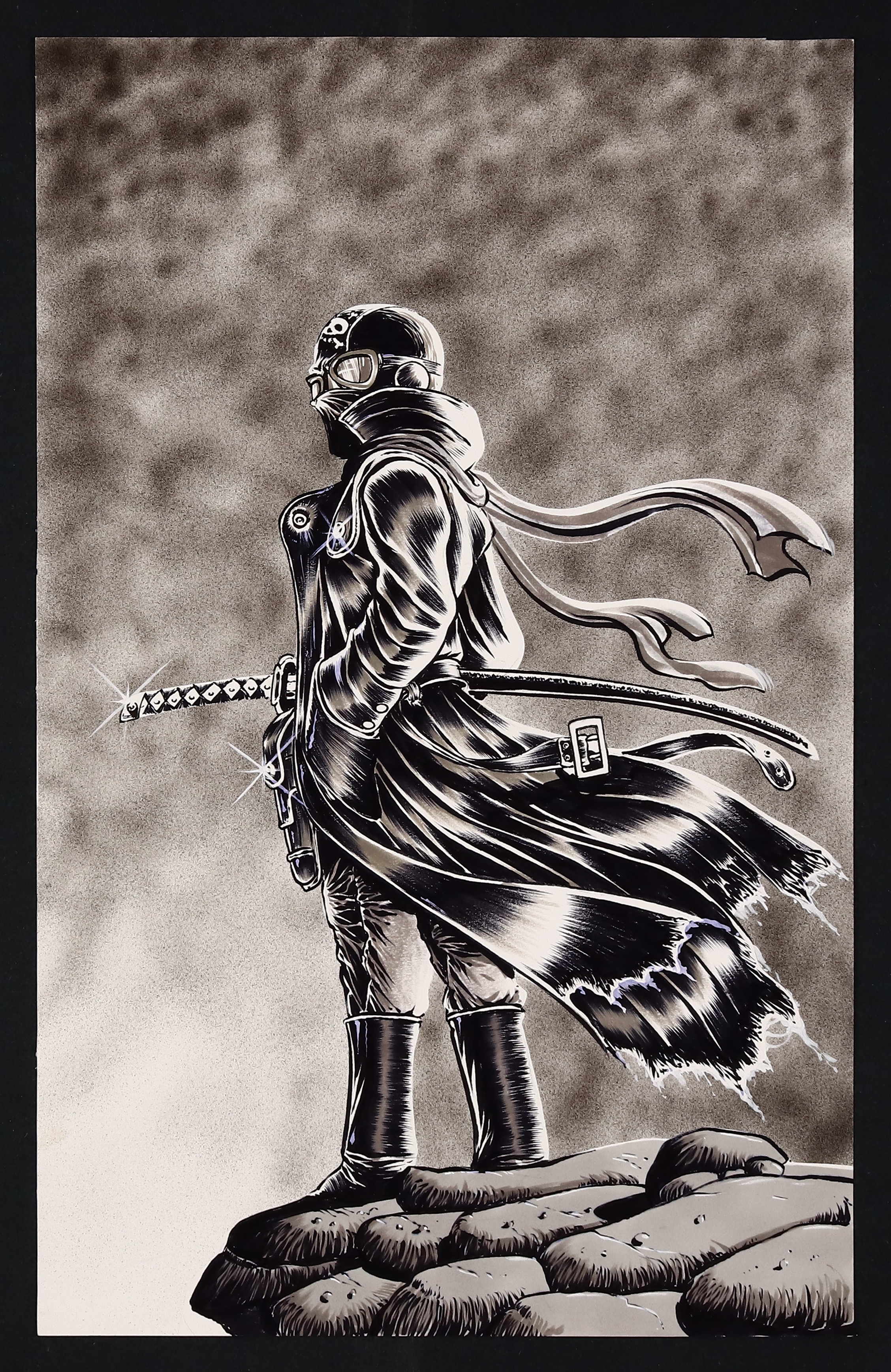 Iron Ghost Painting by Barry Blair and Colin Chan