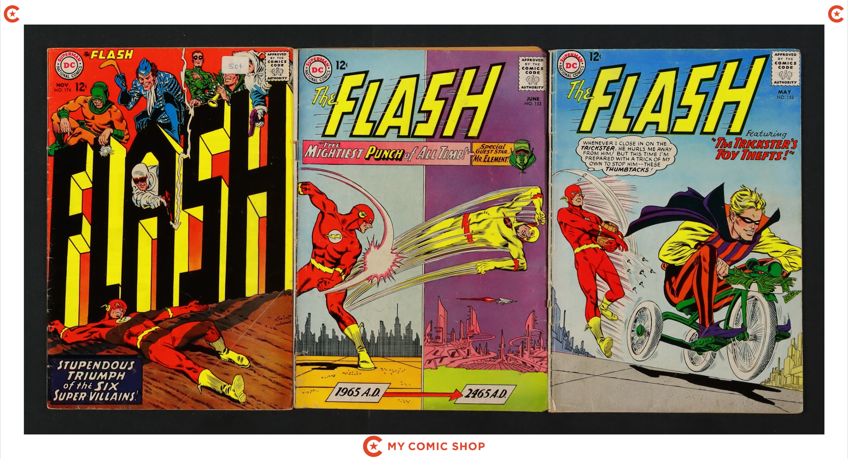 Flash Lot of 9