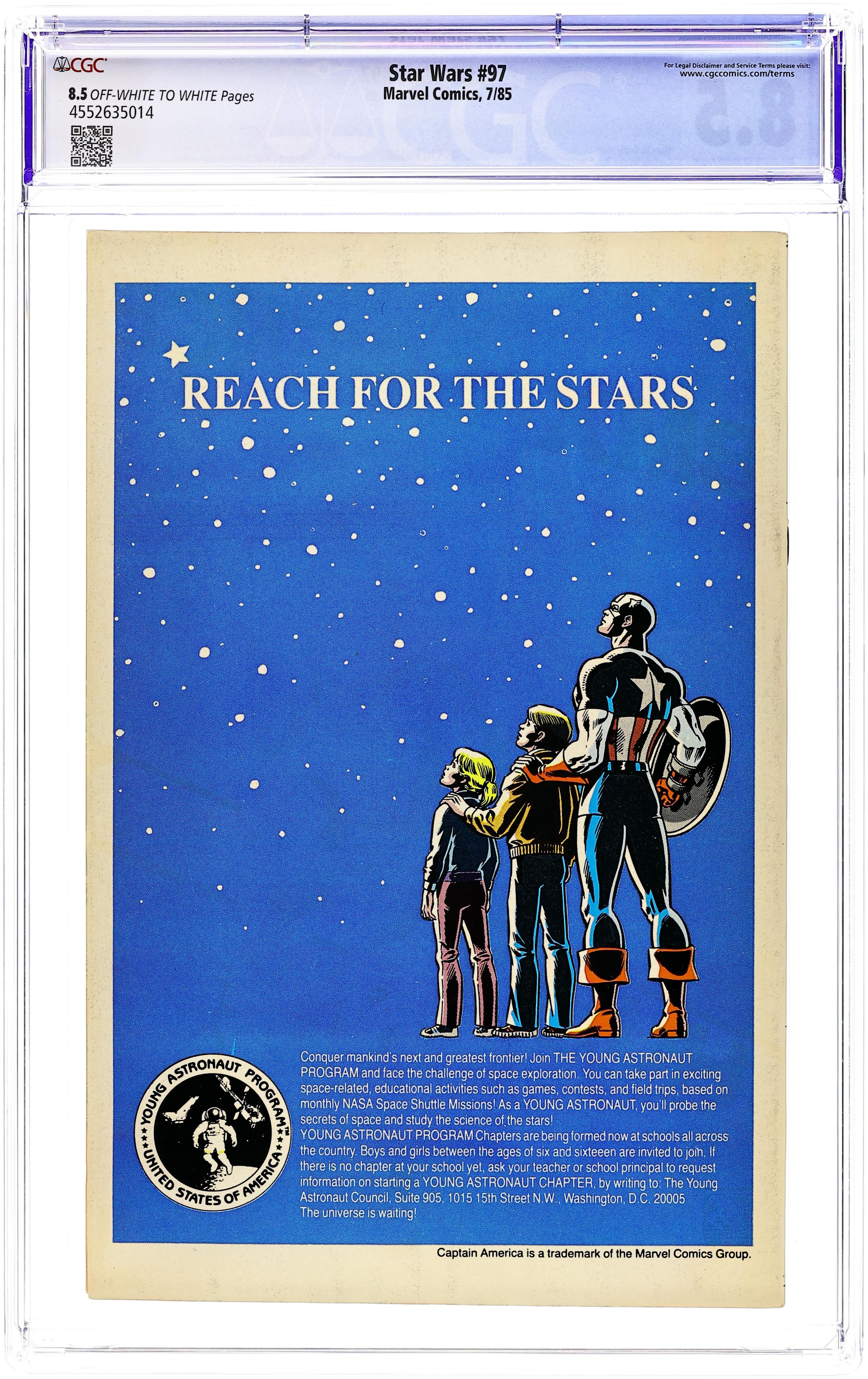 Star Wars (1977 Marvel) 97 CGC 8.5