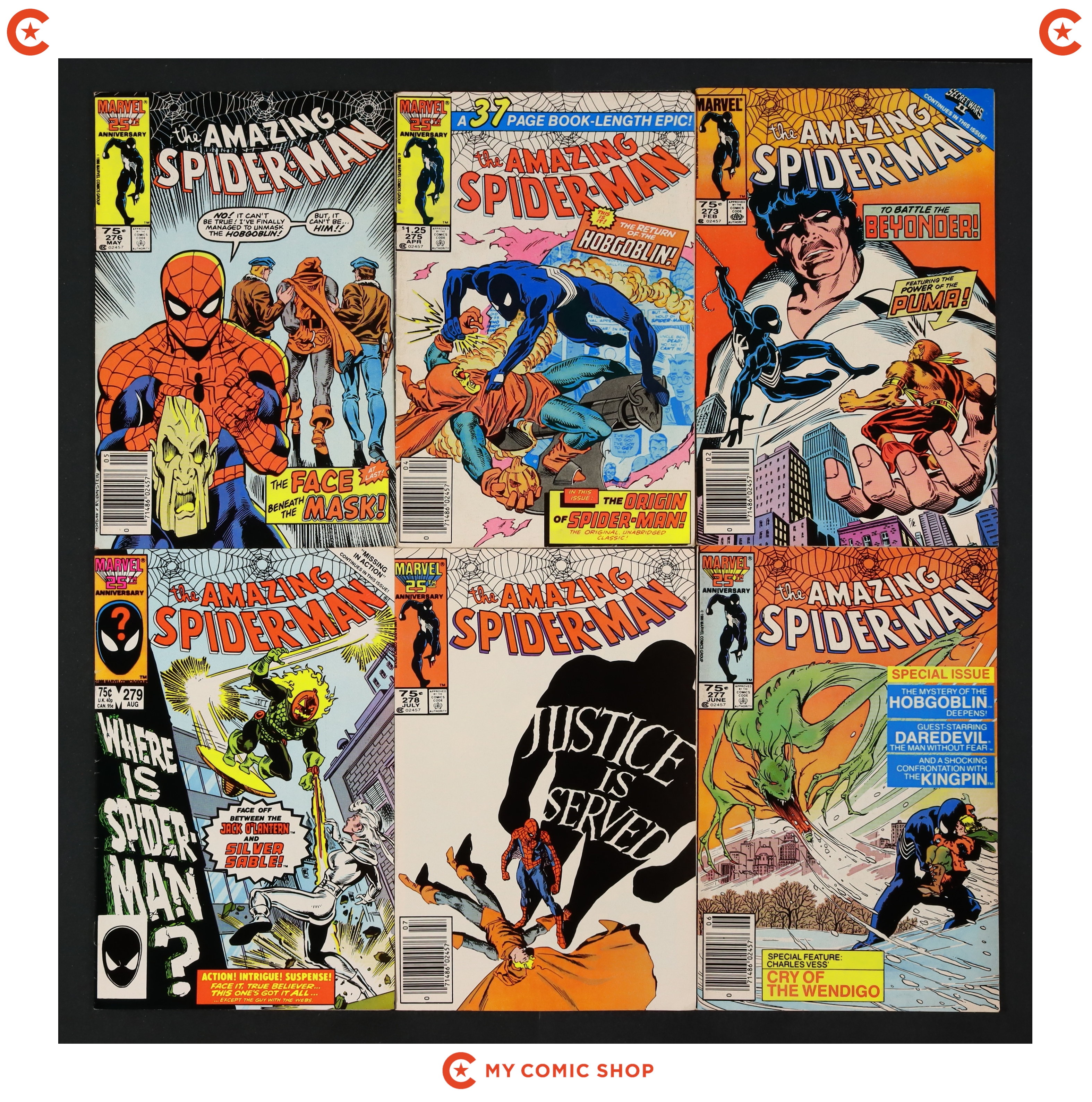 Amazing Spider-Man Lot of 9