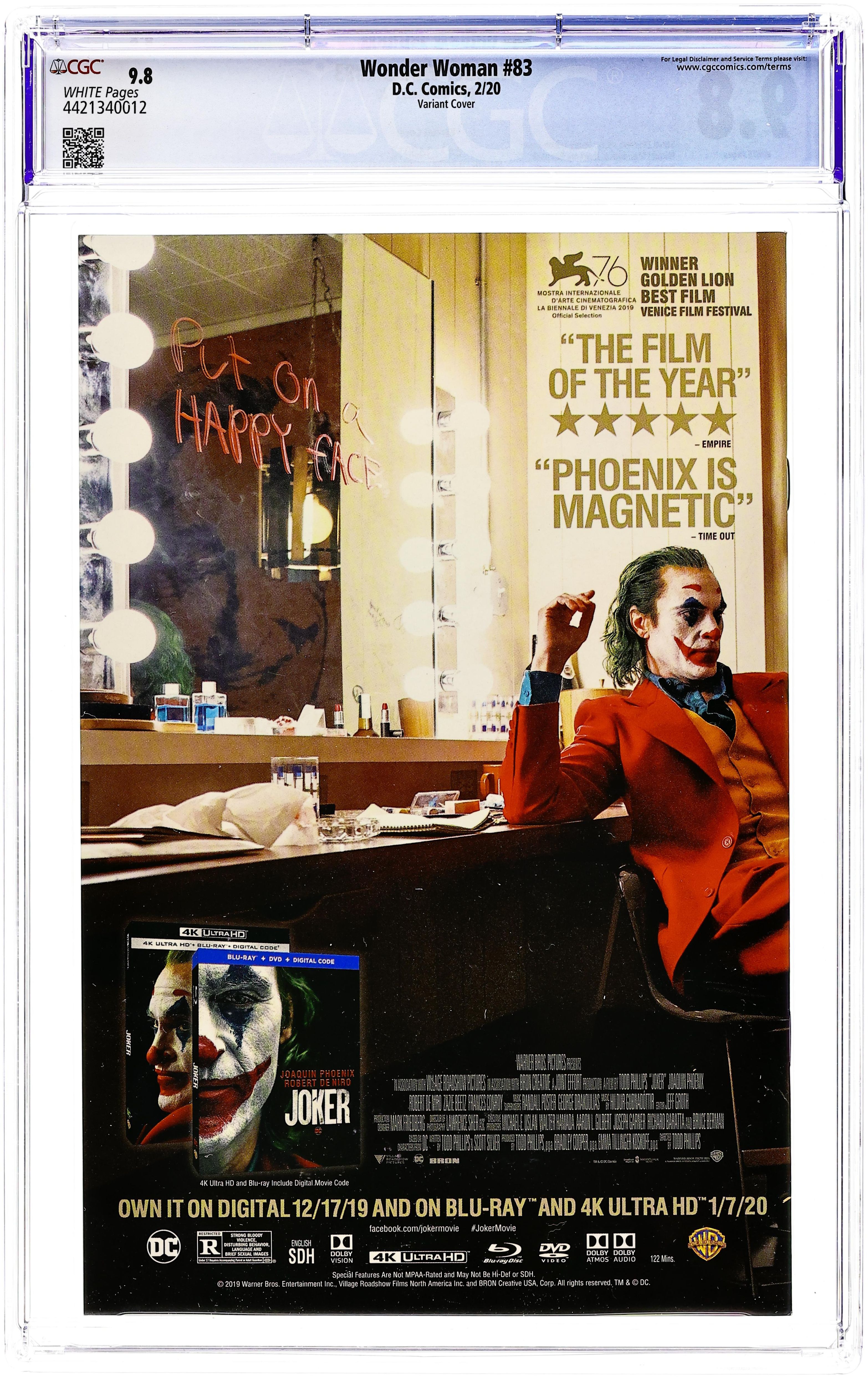 Wonder Woman (2016 5th Series) 83B CGC 9.8