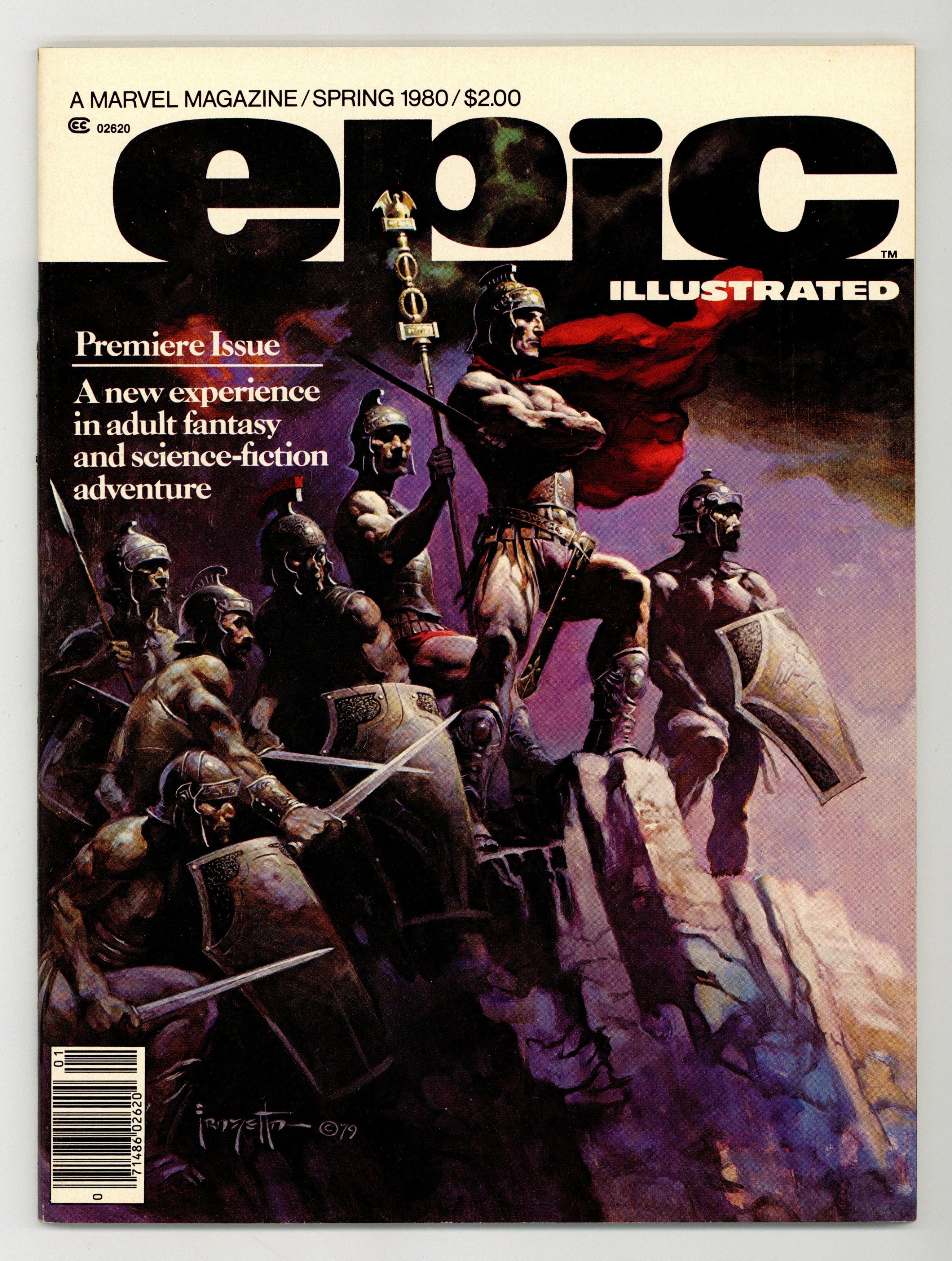 Epic Illustrated (1980 Magazine) 1 VF- 7.5