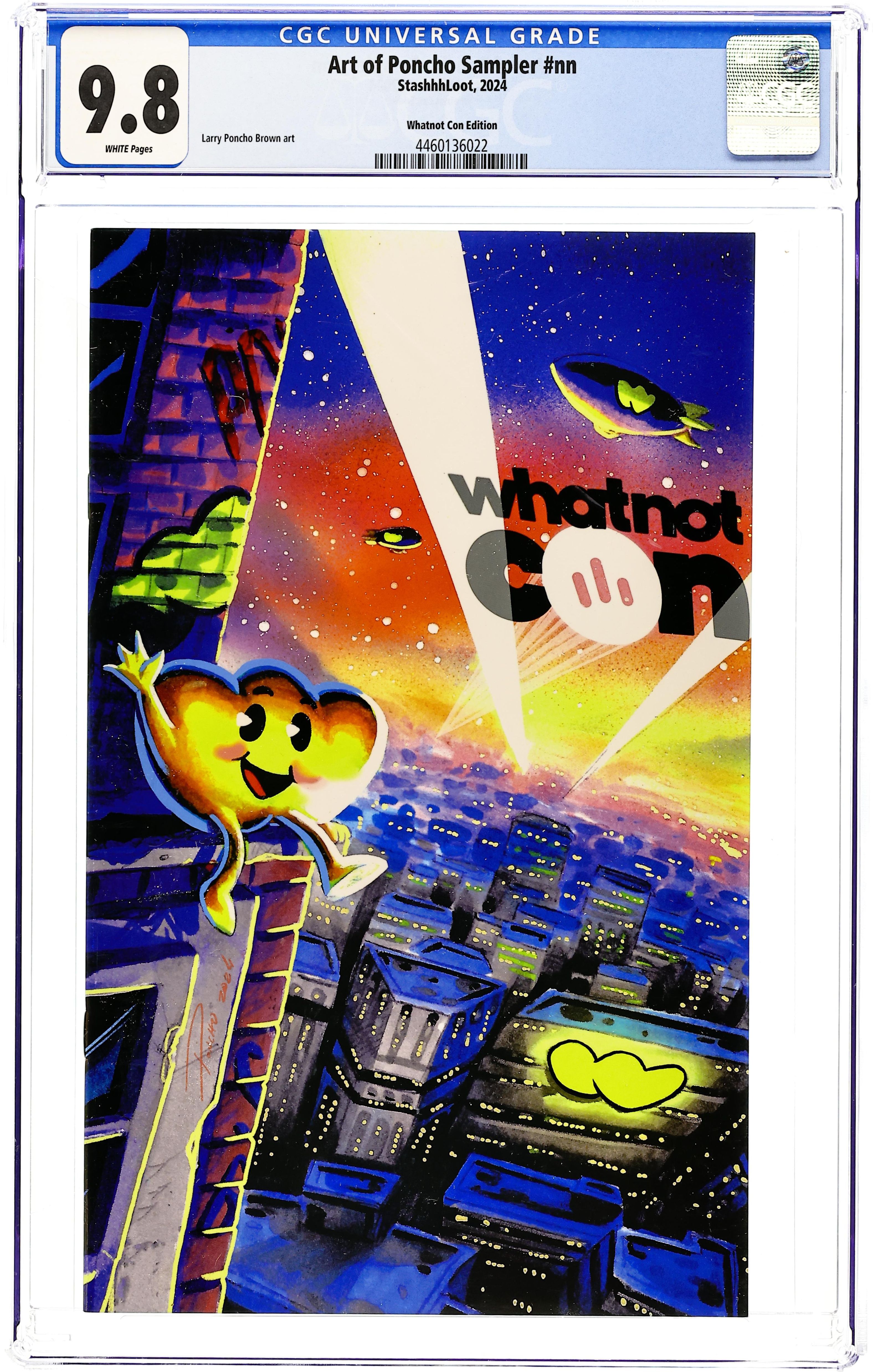 Art of Poncho Sampler (2024 StashhhLoot) comic books graded by CGC