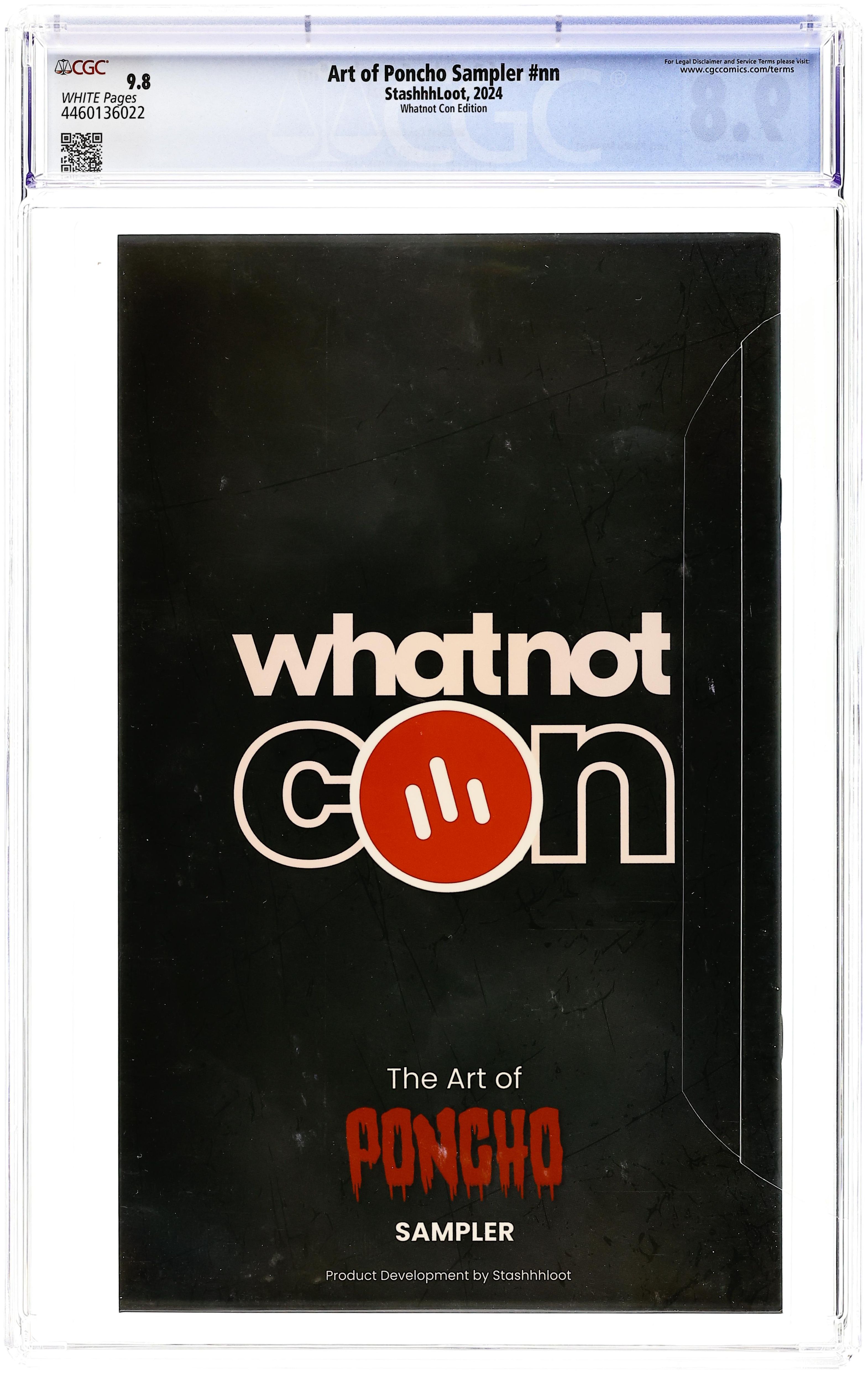 Art of Poncho Sampler (2024 StashhhLoot) comic books graded by CGC