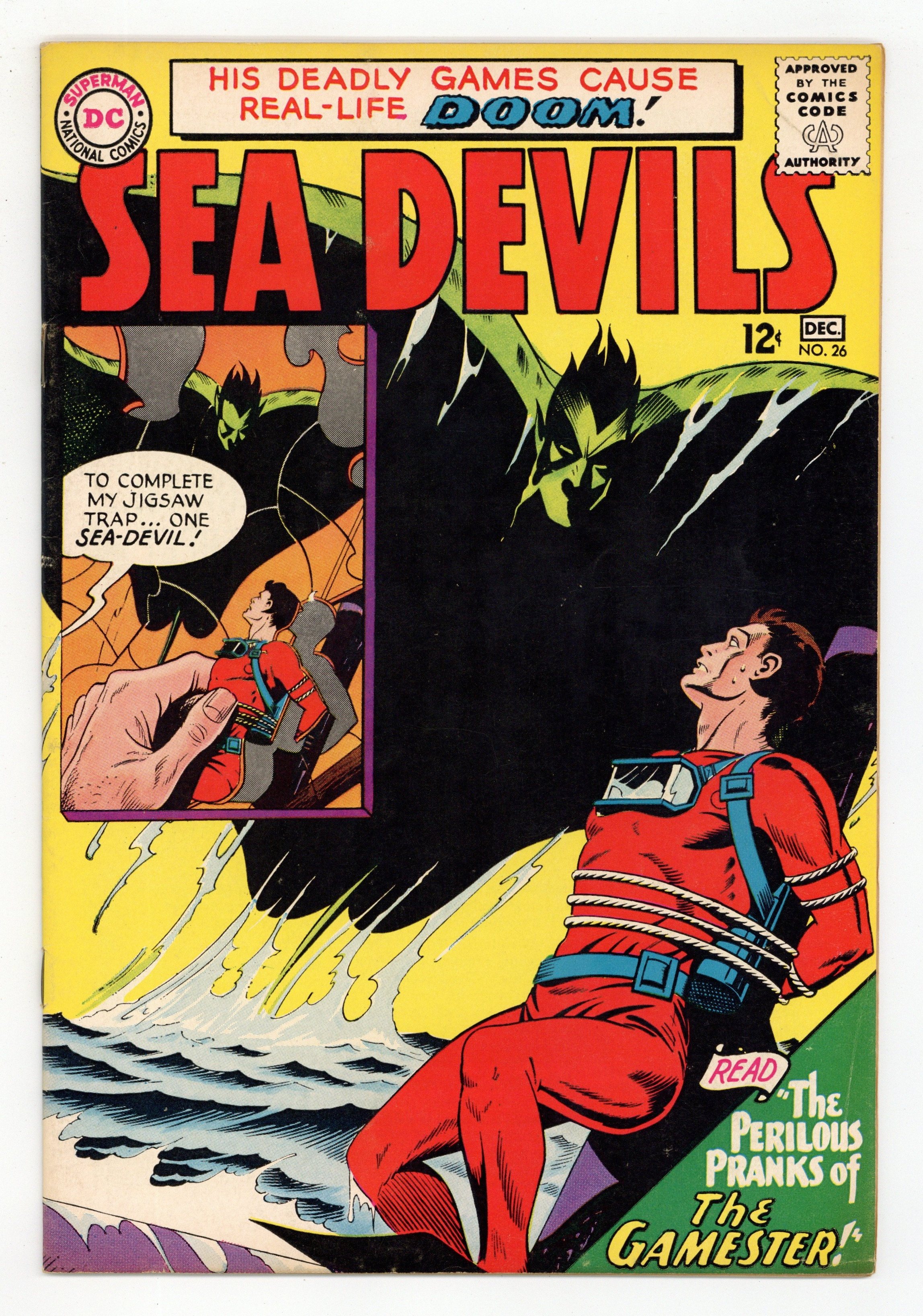 Sea Devils (1961) 26 VG+ 4.5