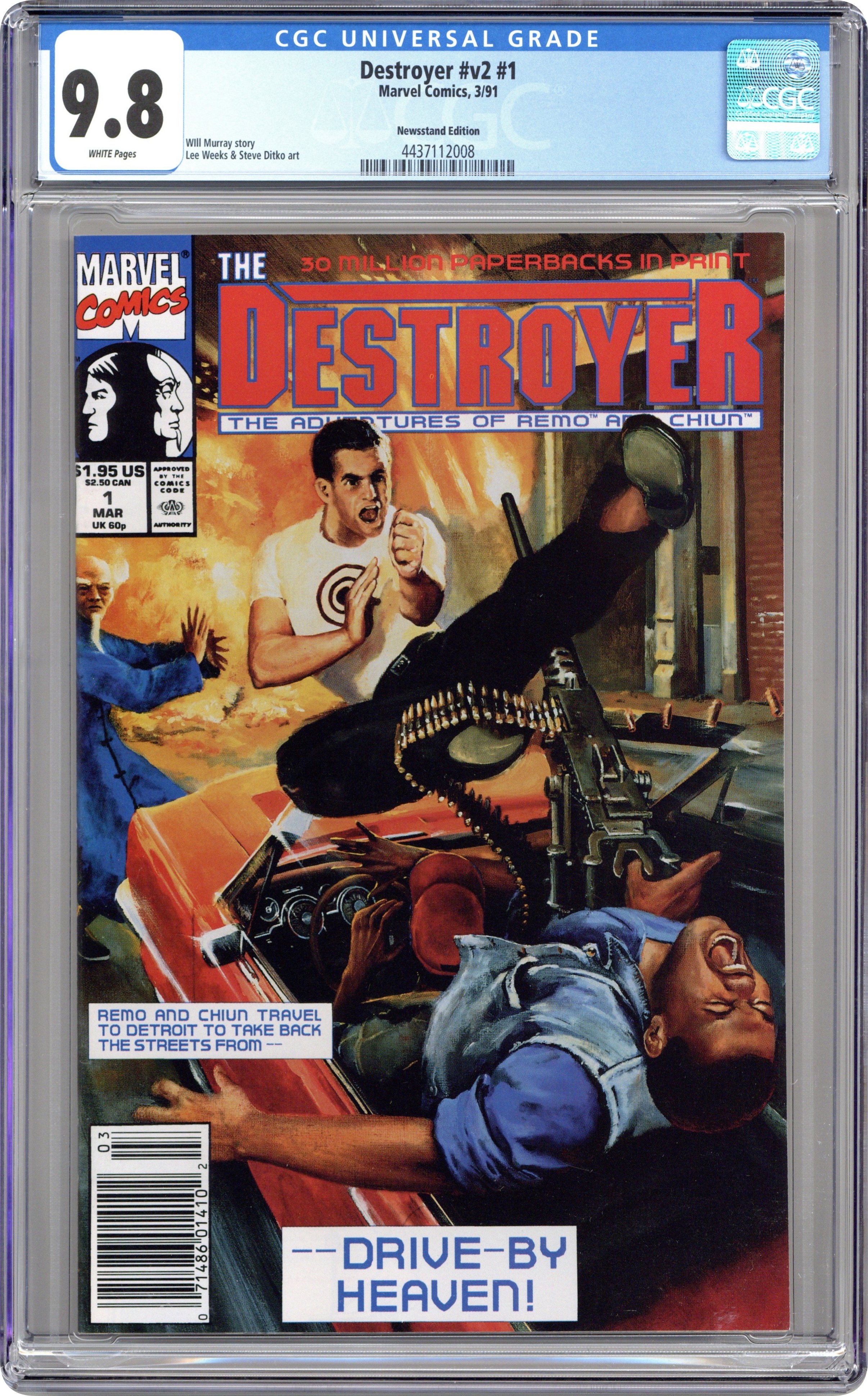 Destroyer (1991 Marvel) One Shot comic books graded by CGC