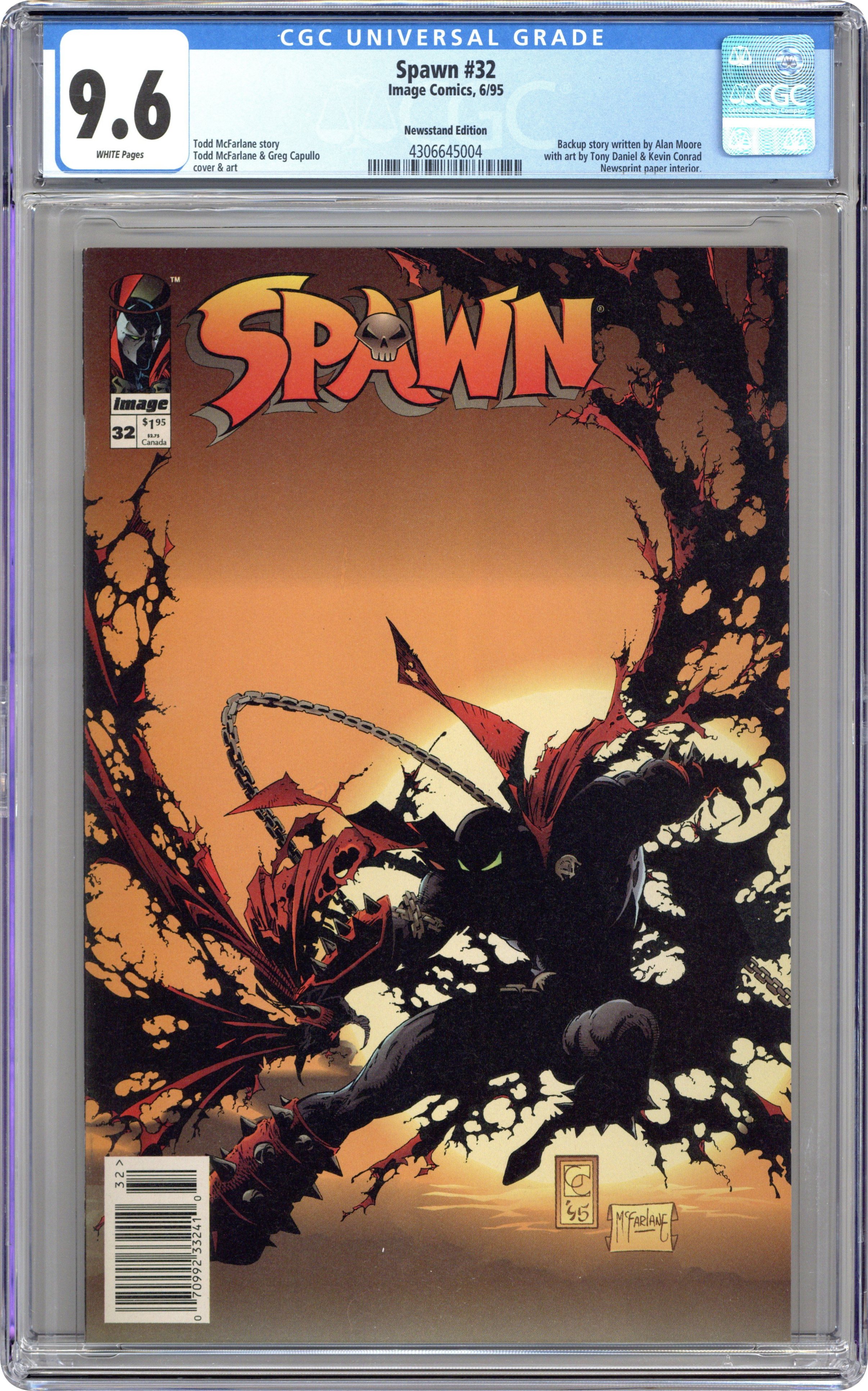 Spawn (1992 Image) 32N CGC 9.6