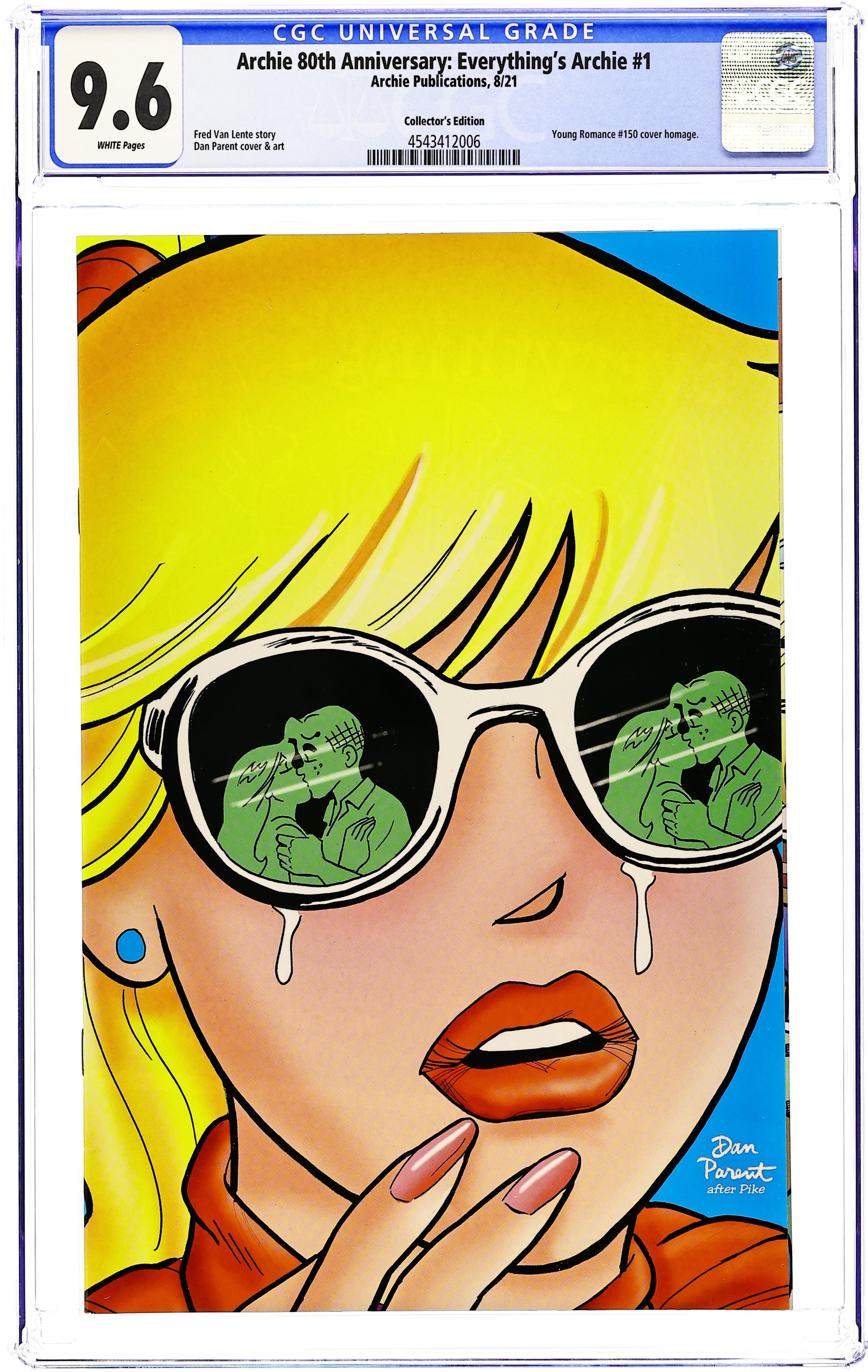 Archie 80th Anniversary Everything Archie (2021 Archie) 1E CGC 9.6