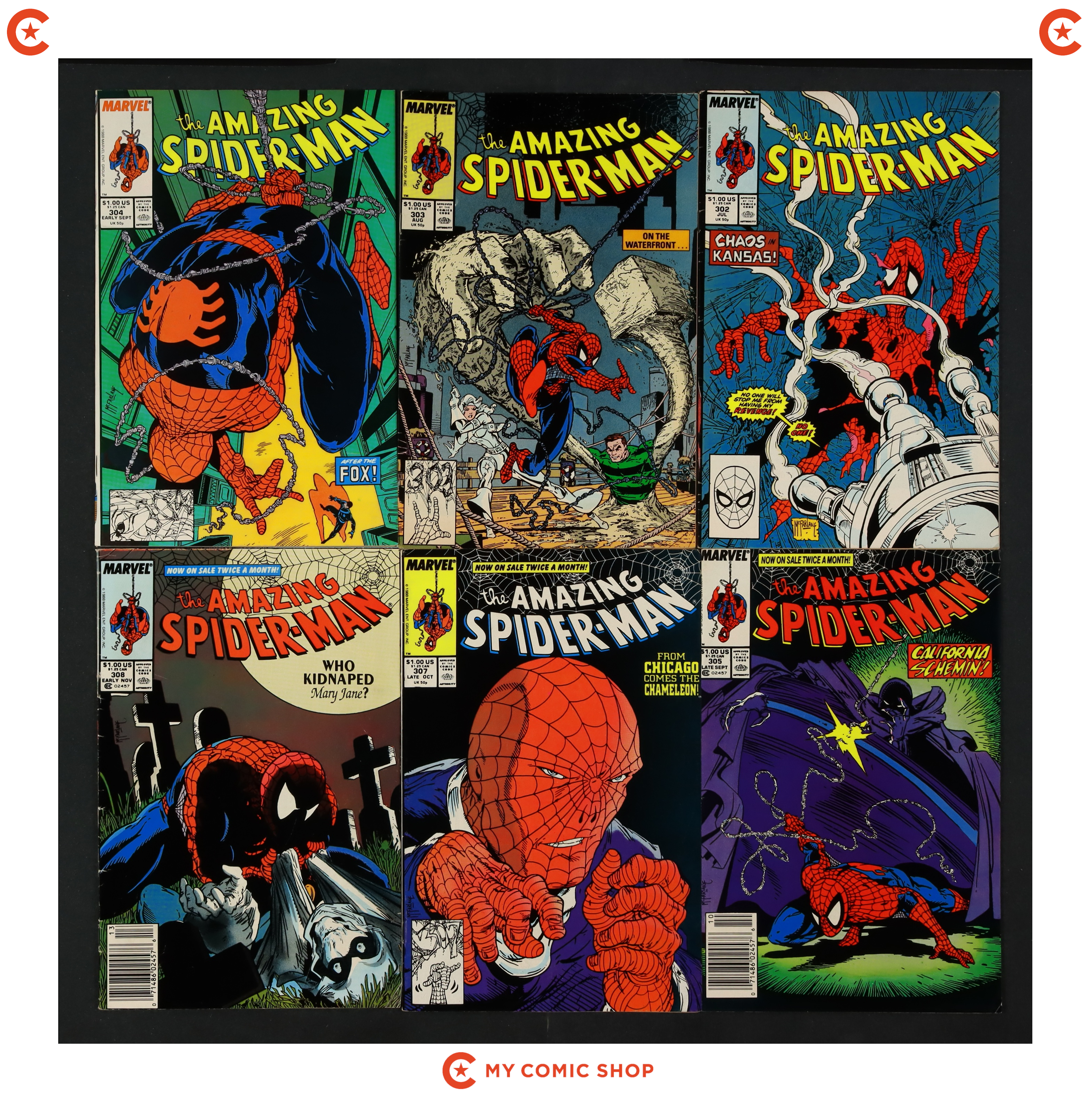 Amazing Spider-Man Lot of 9