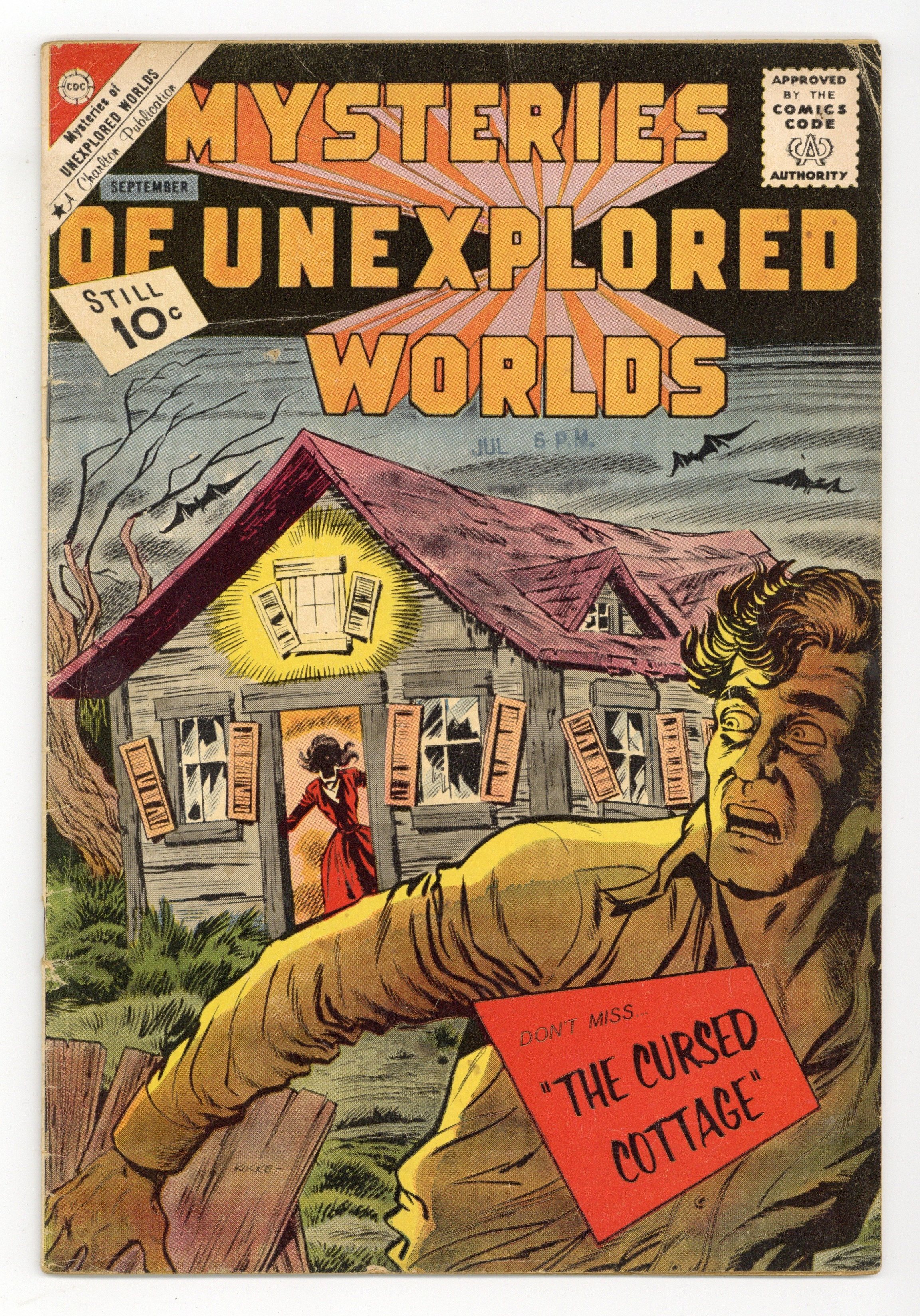 Mysteries of Unexplored Worlds (1956 Charlton) 26 GD+ 2.5