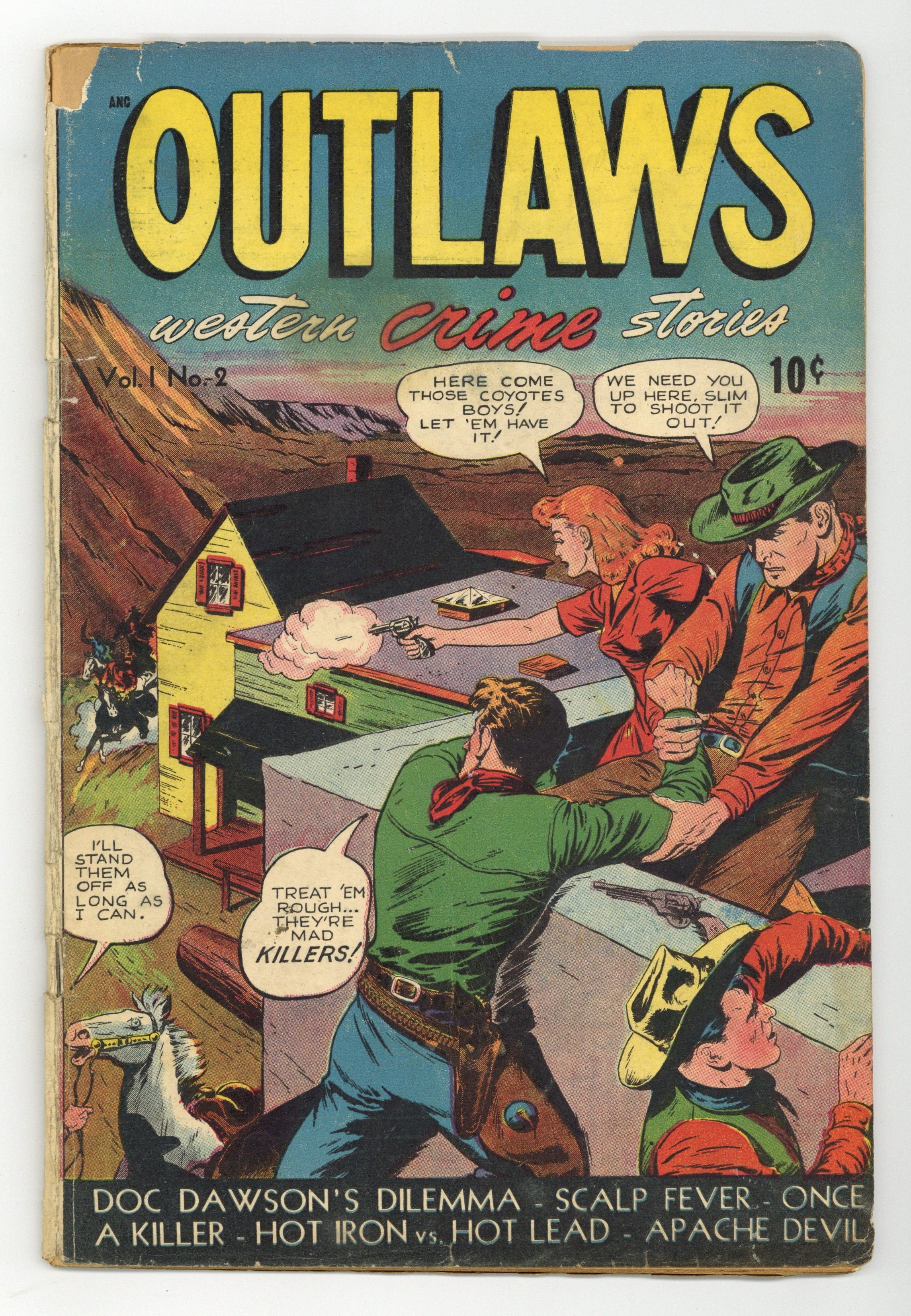 Outlaws (1948 D.S. Pub.) 2 GD 2.0