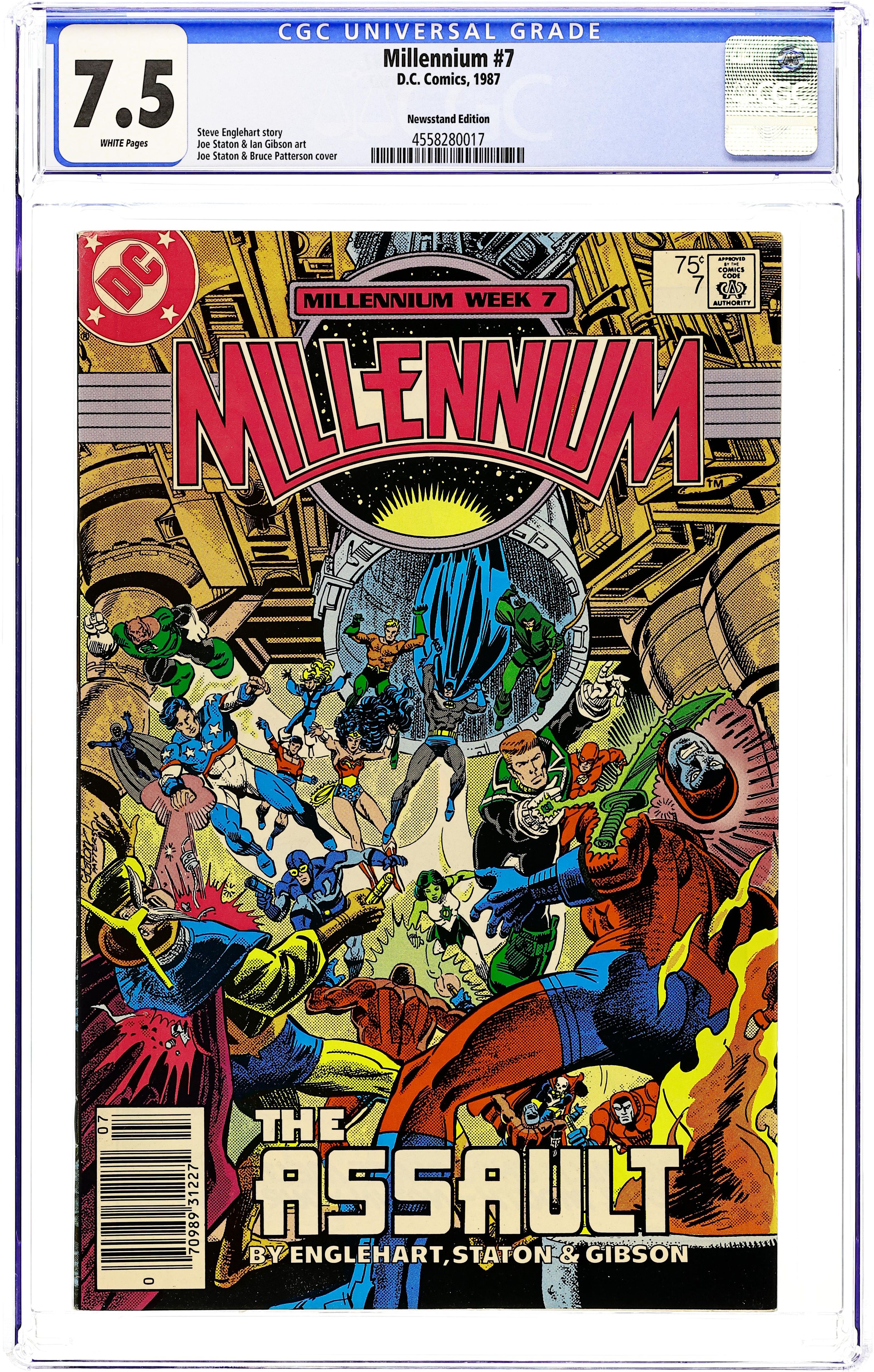 Millennium (1987 DC) 7N CGC 7.5