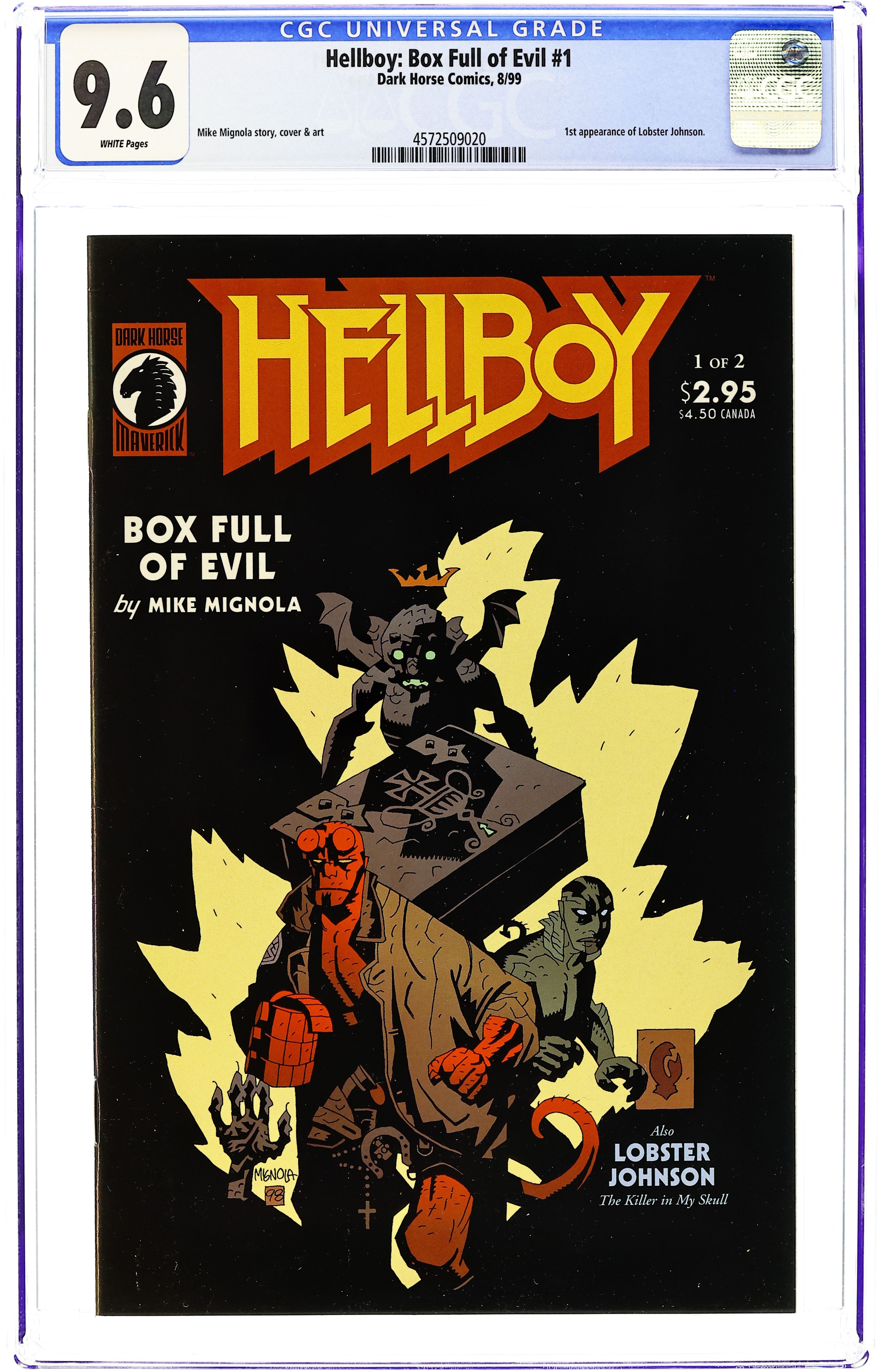 Hellboy Box Full of Evil (1999) 1 CGC 9.6