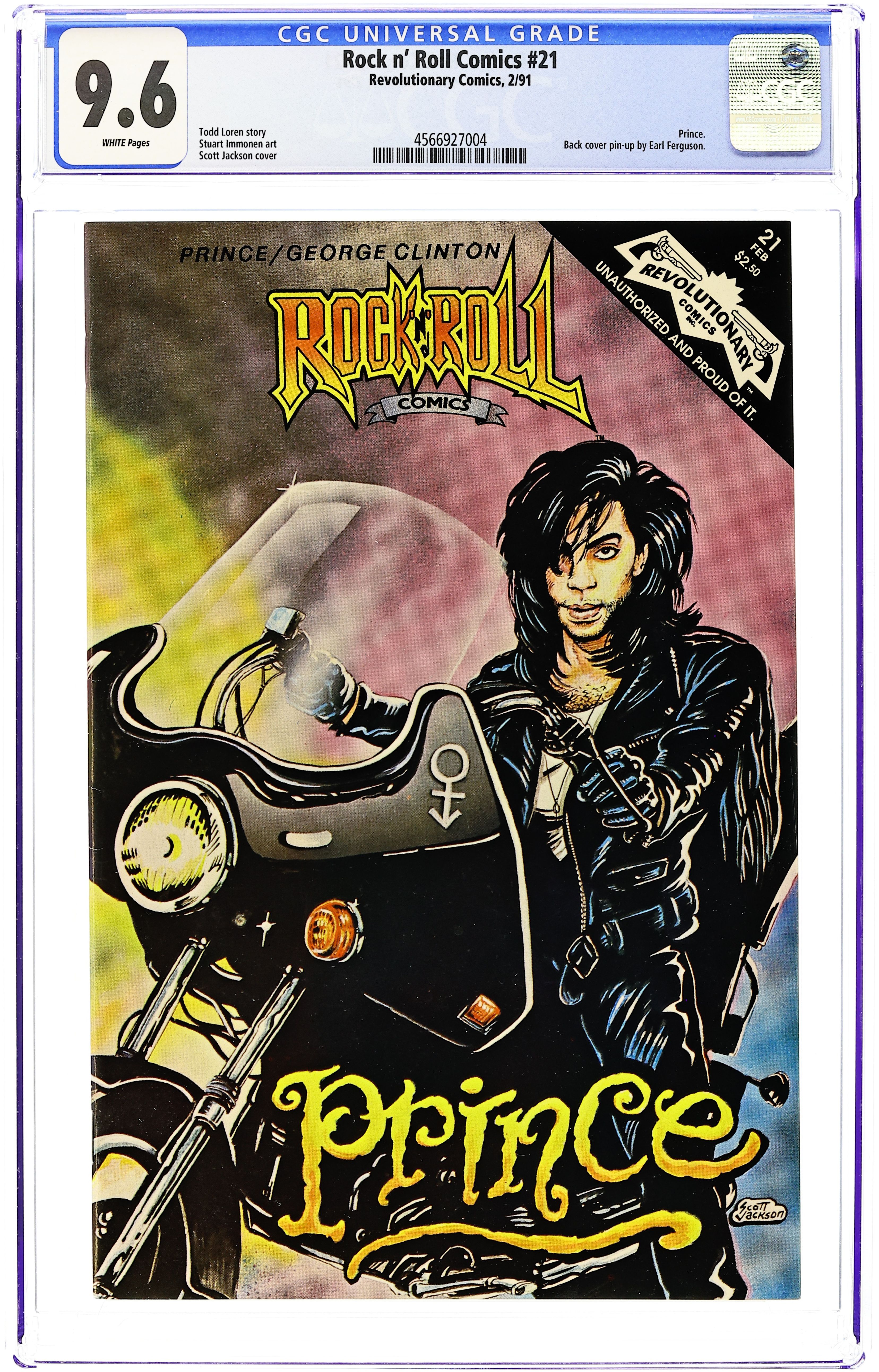 Rock N Roll Comics (1989 1st Printing) 21 CGC 9.6