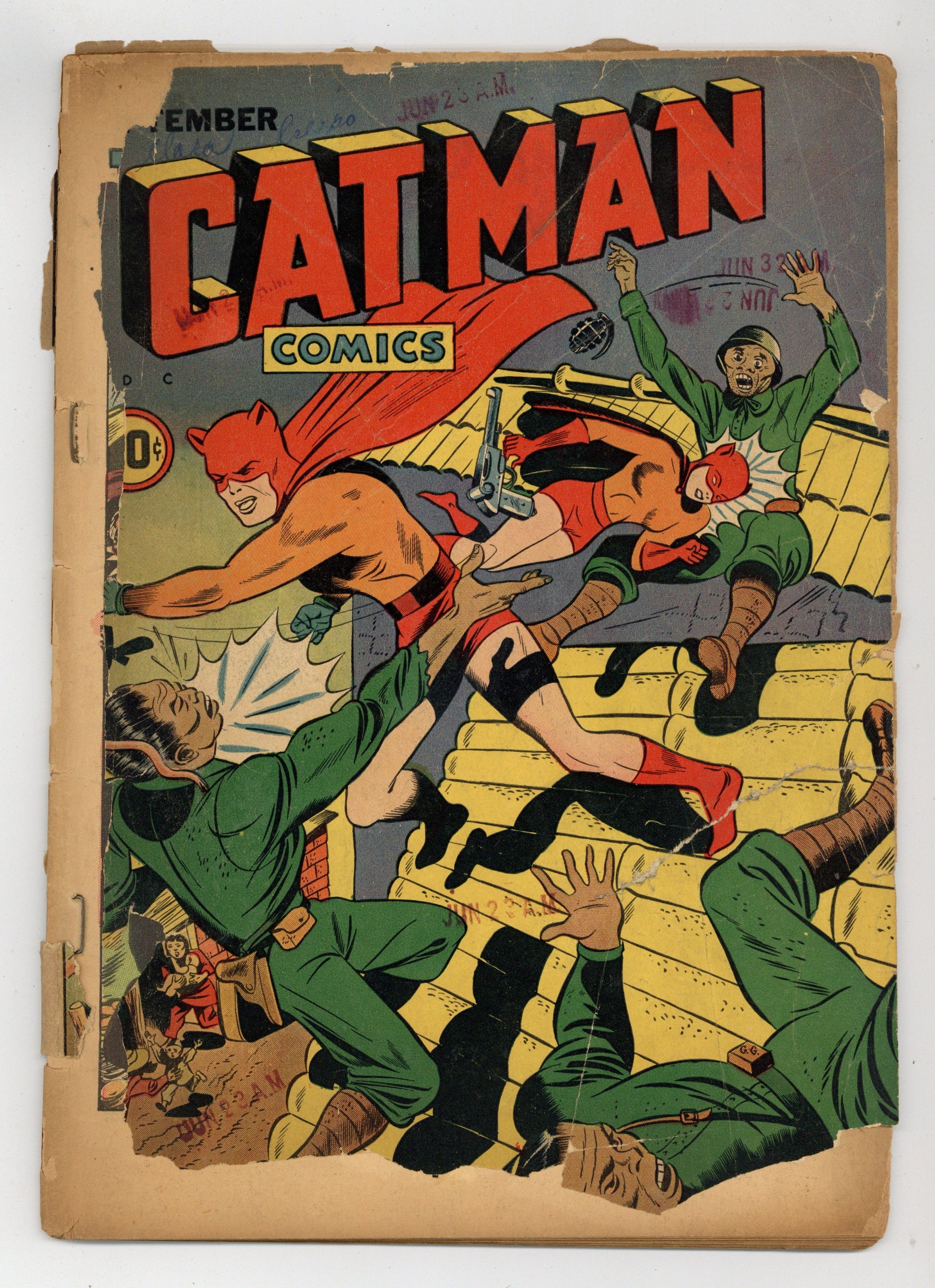 Catman Comics (1941) 26A PR 0.5