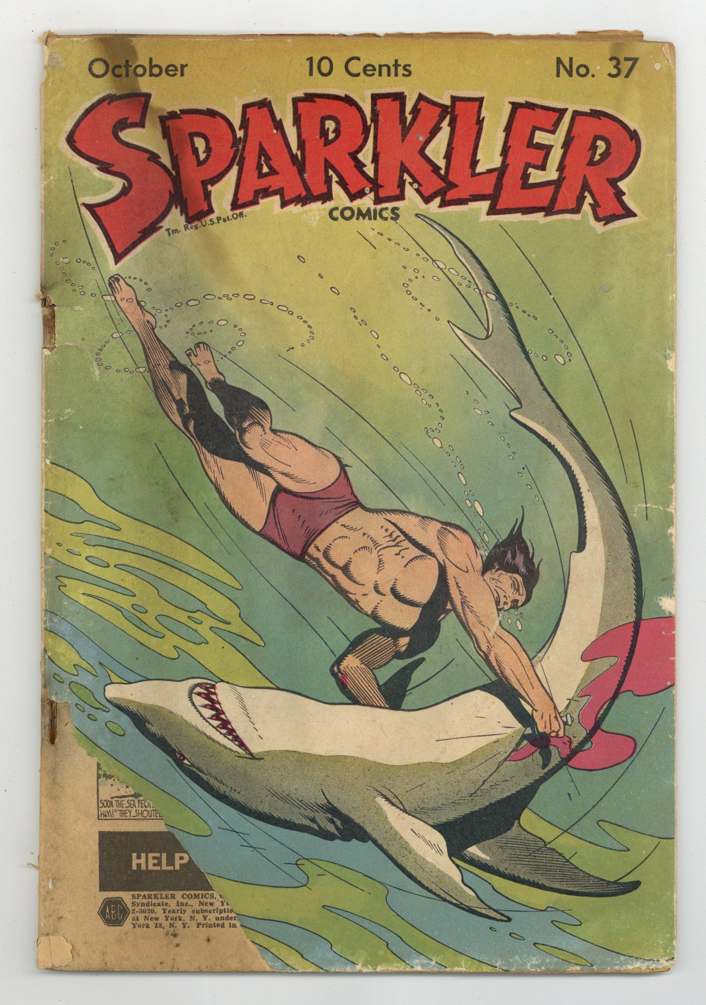 Sparkler Comics (1941 2nd Series) 37 PR 0.5