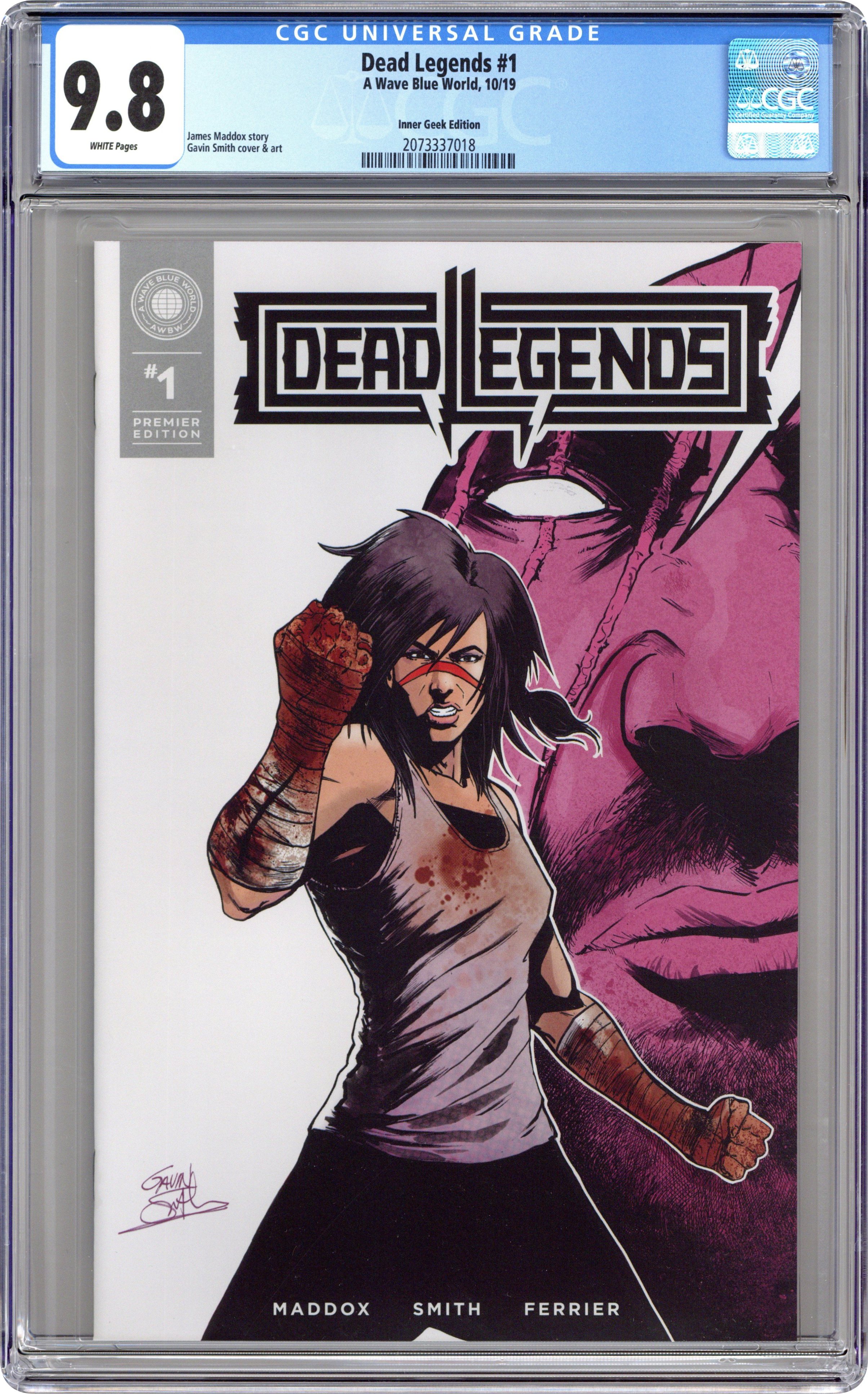 Dead Legends (2019 A Wave Blue World Inc) Premier Edition comic books ...