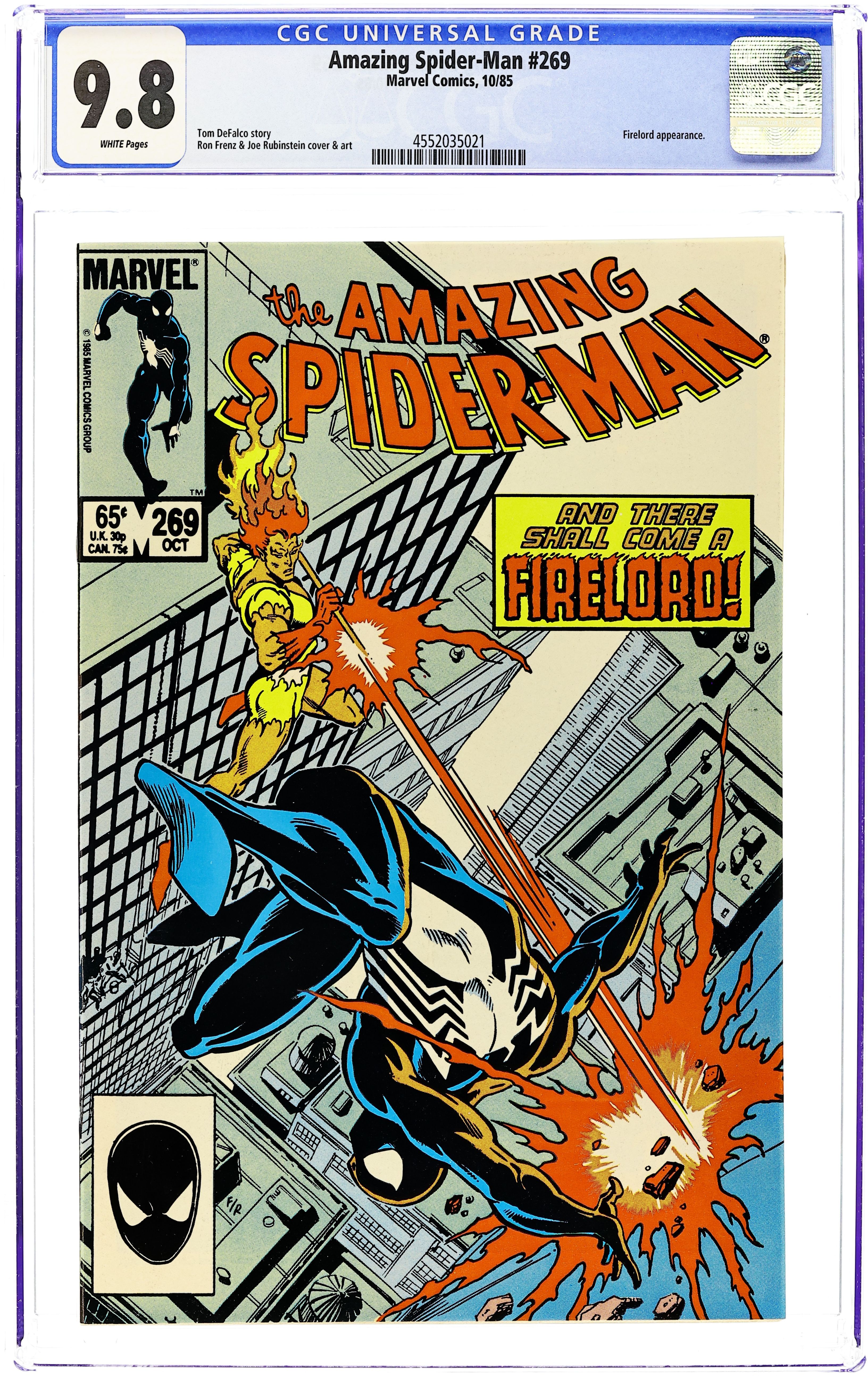Amazing Spider-Man (1963 1st Series) 269 CGC 9.8