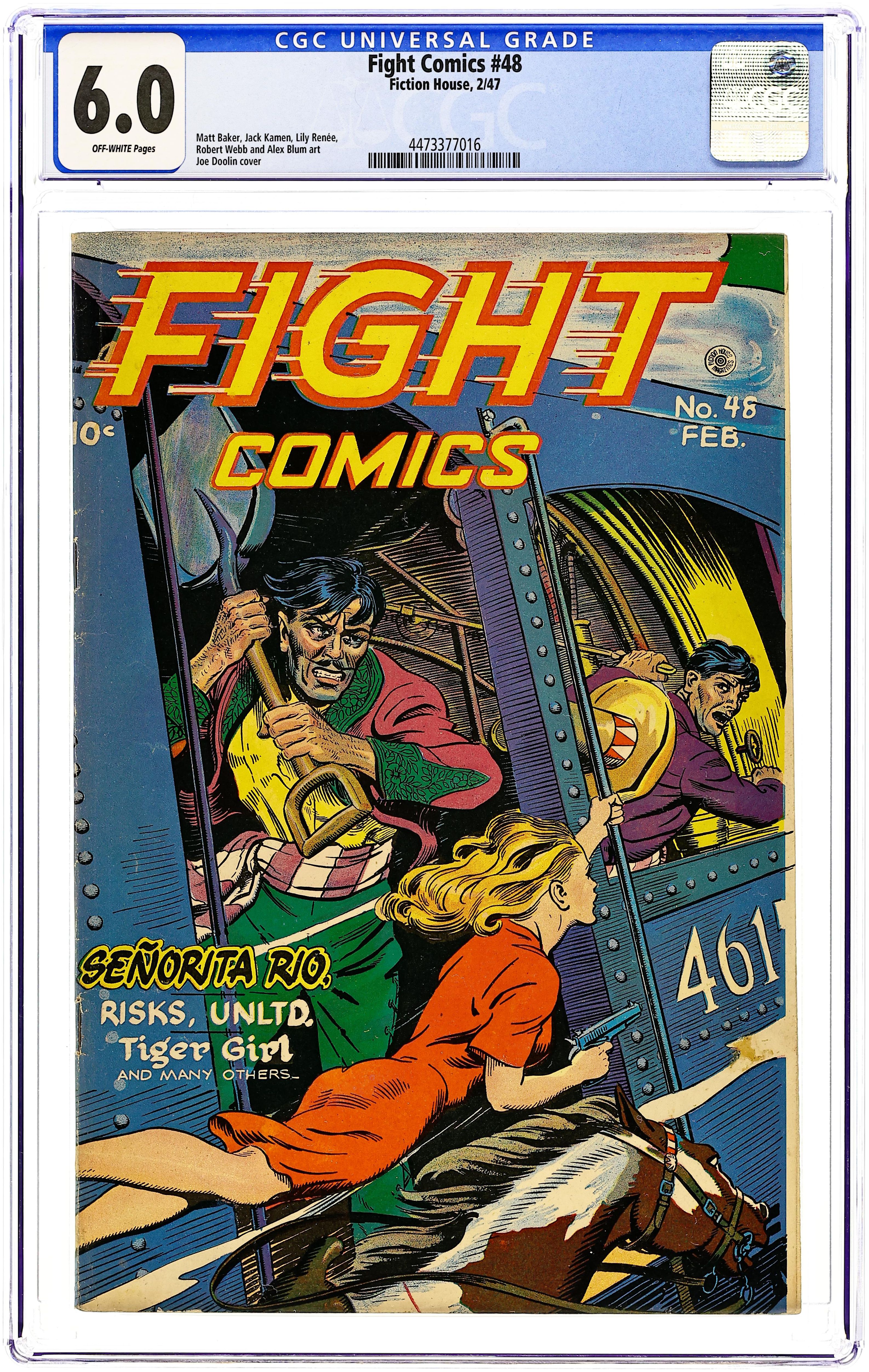 Fight Comics (1940) 48 CGC 6.0