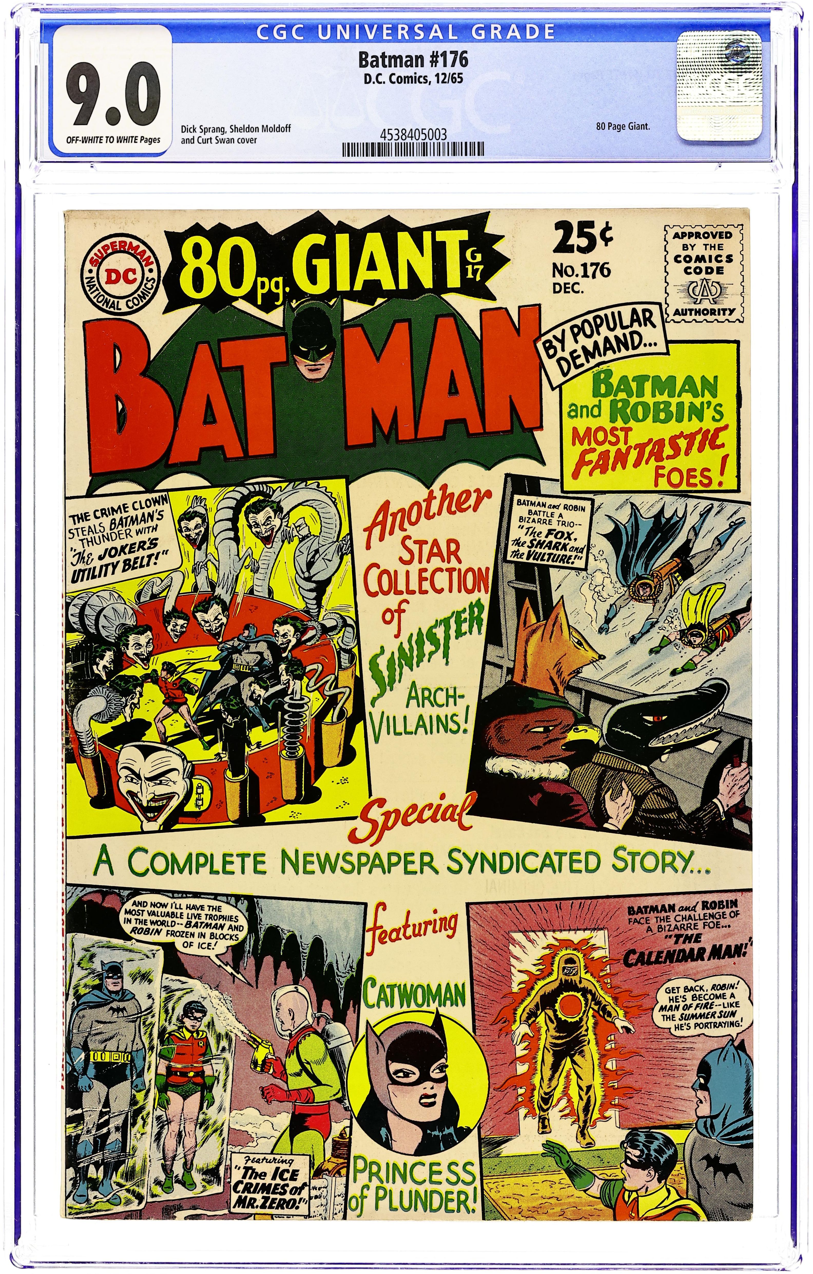 Batman (1940) 176 CGC 9.0