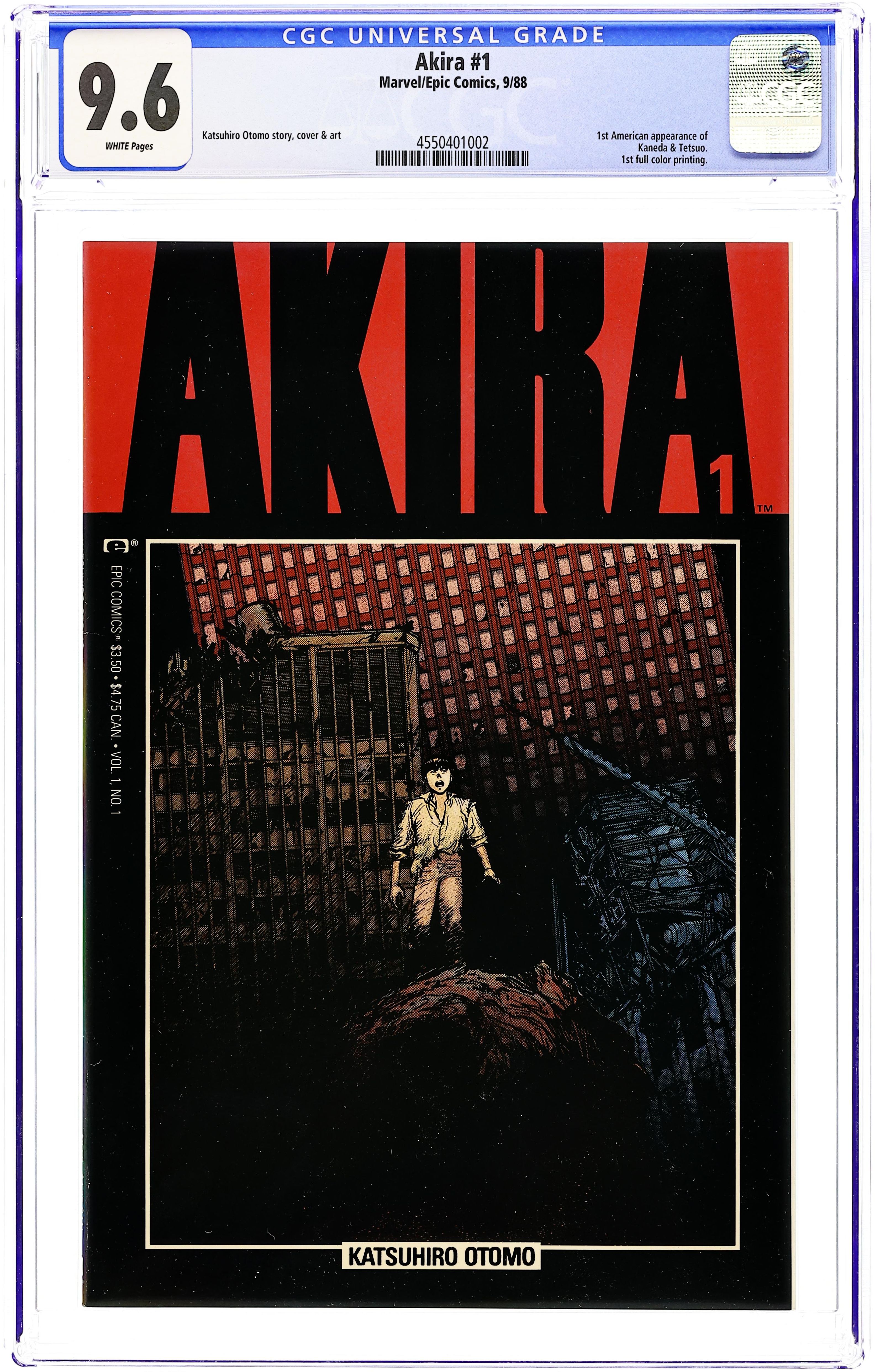 Akira (1988) 1 CGC 9.6