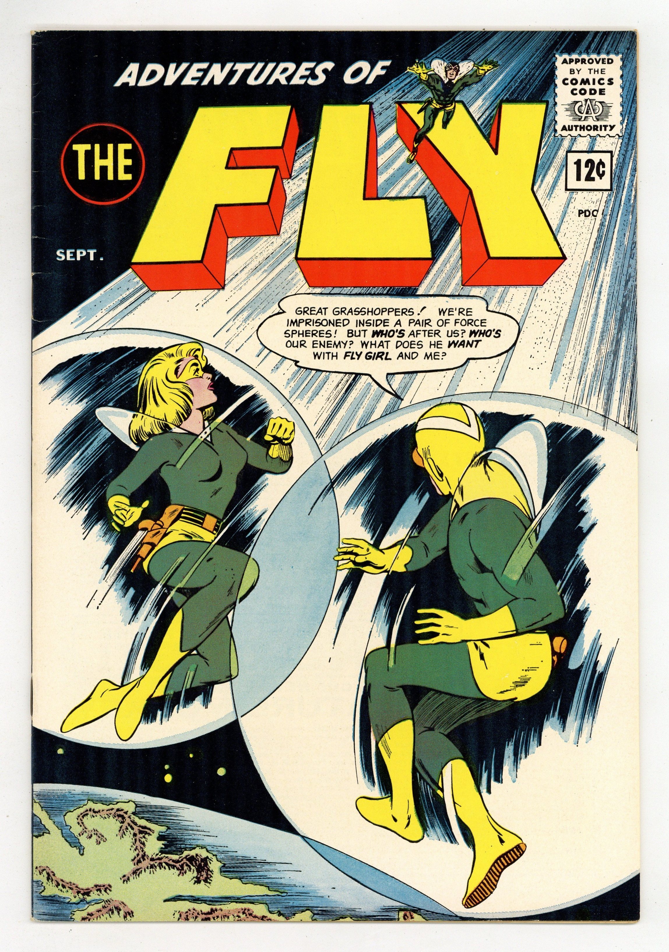 Adventures of the Fly (1959 Archie) 27 FN+ 6.5