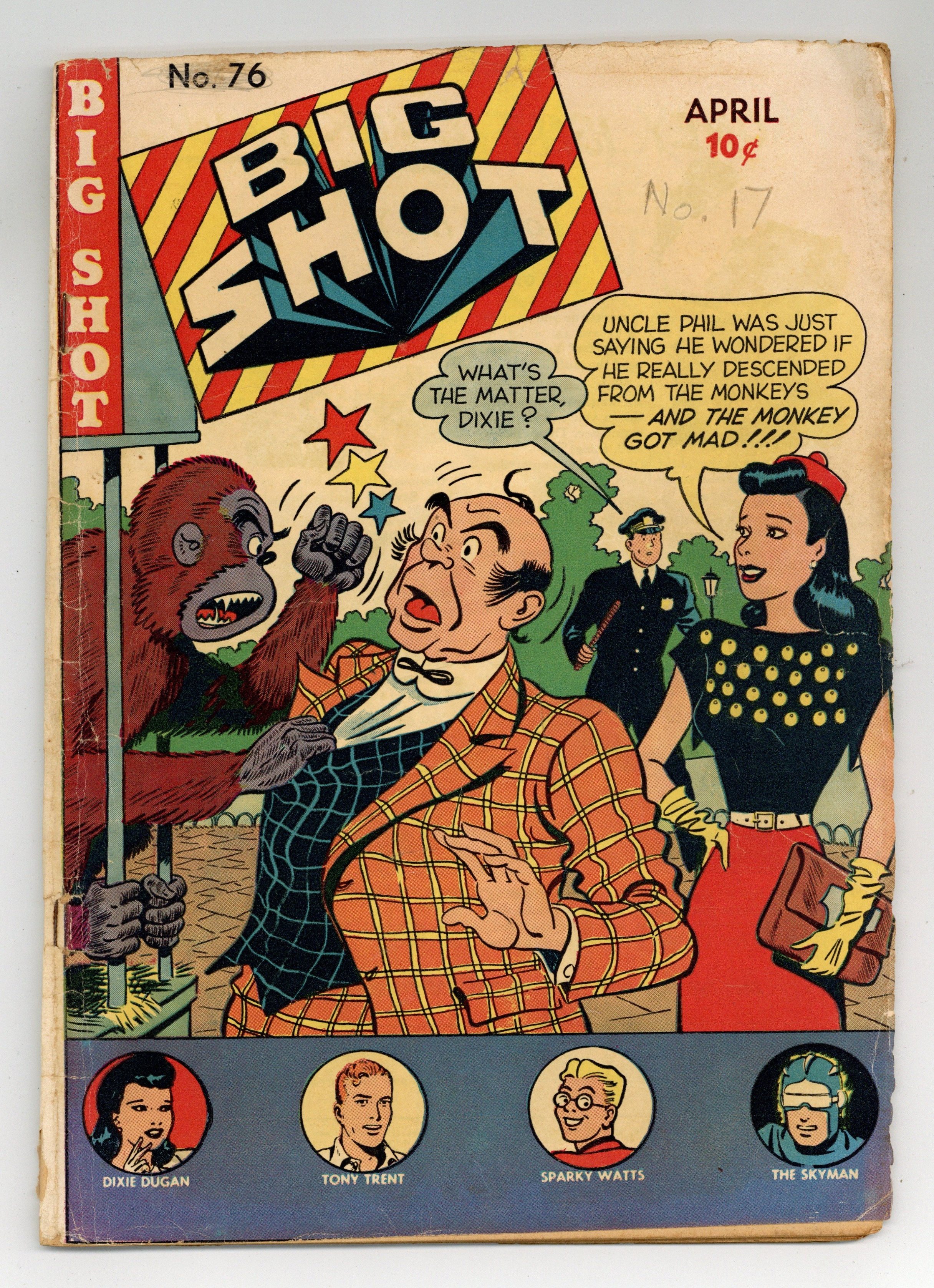 Big Shot Comics (1940) 76 GD+ 2.5