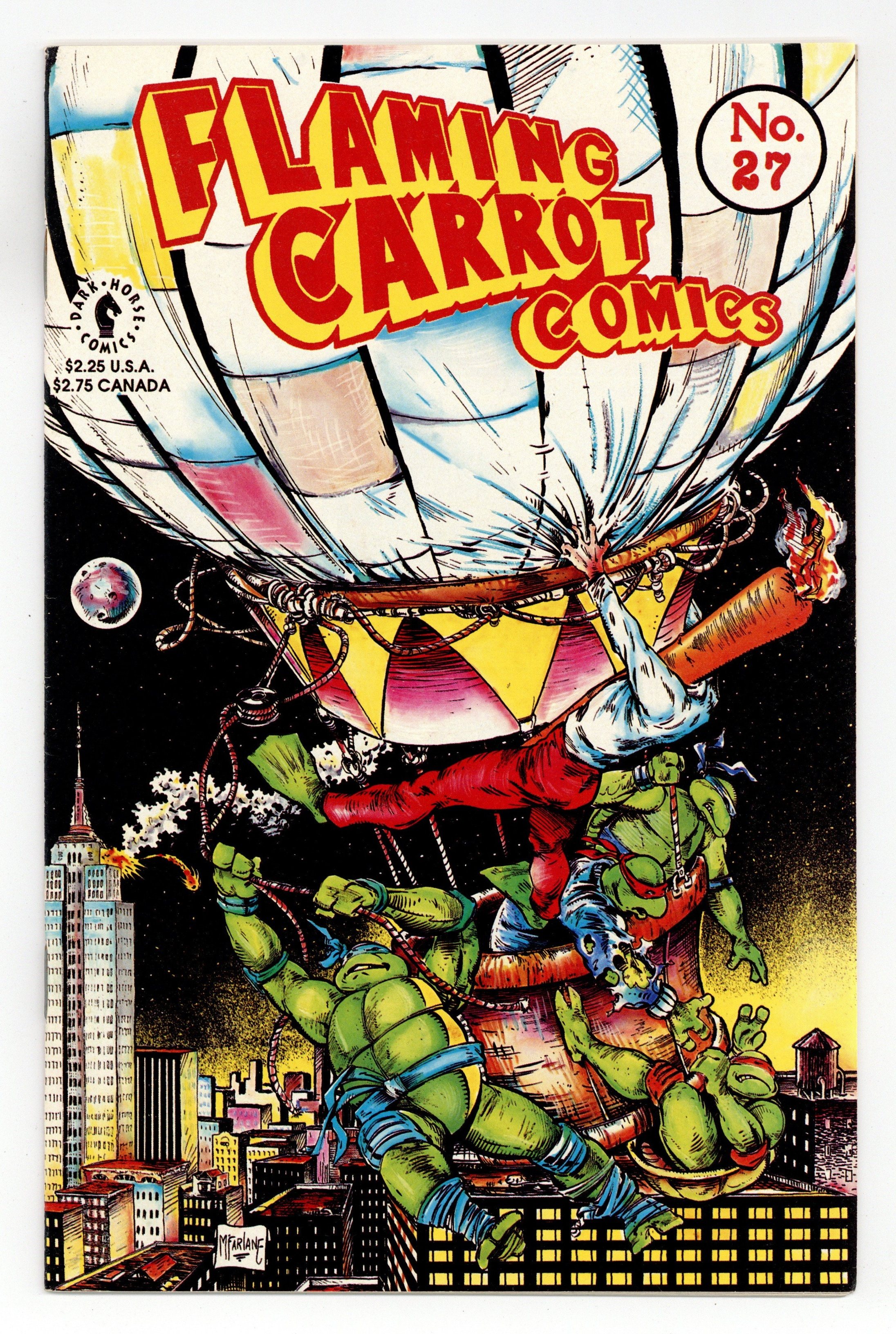 Flaming Carrot Comics (1984 AV/Dark Horse) 27 VF+ 8.5
