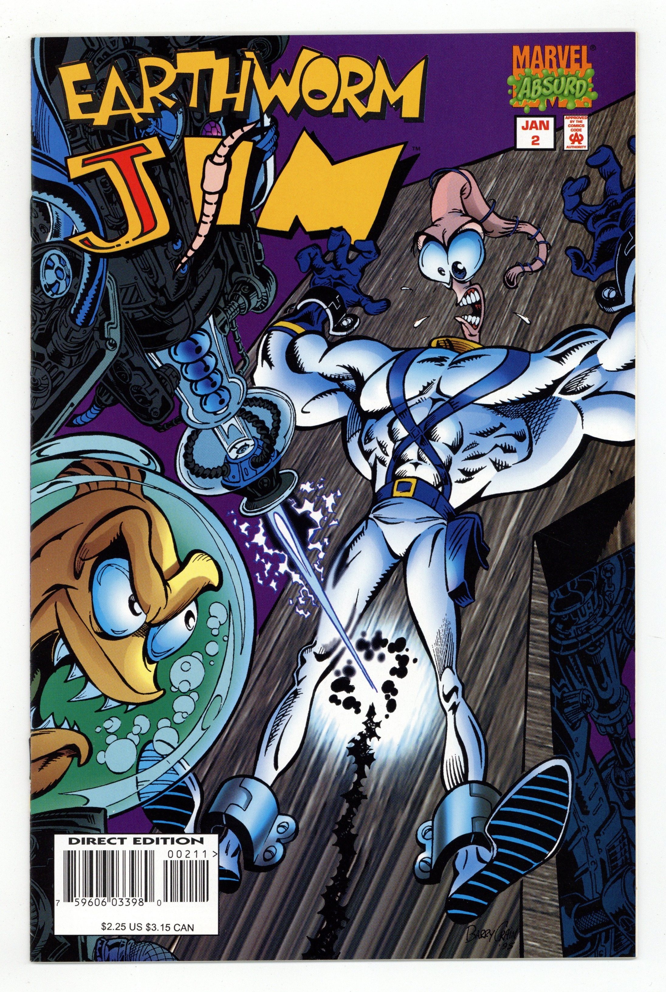 Earthworm Jim (1995) 2D FN+ 6.5