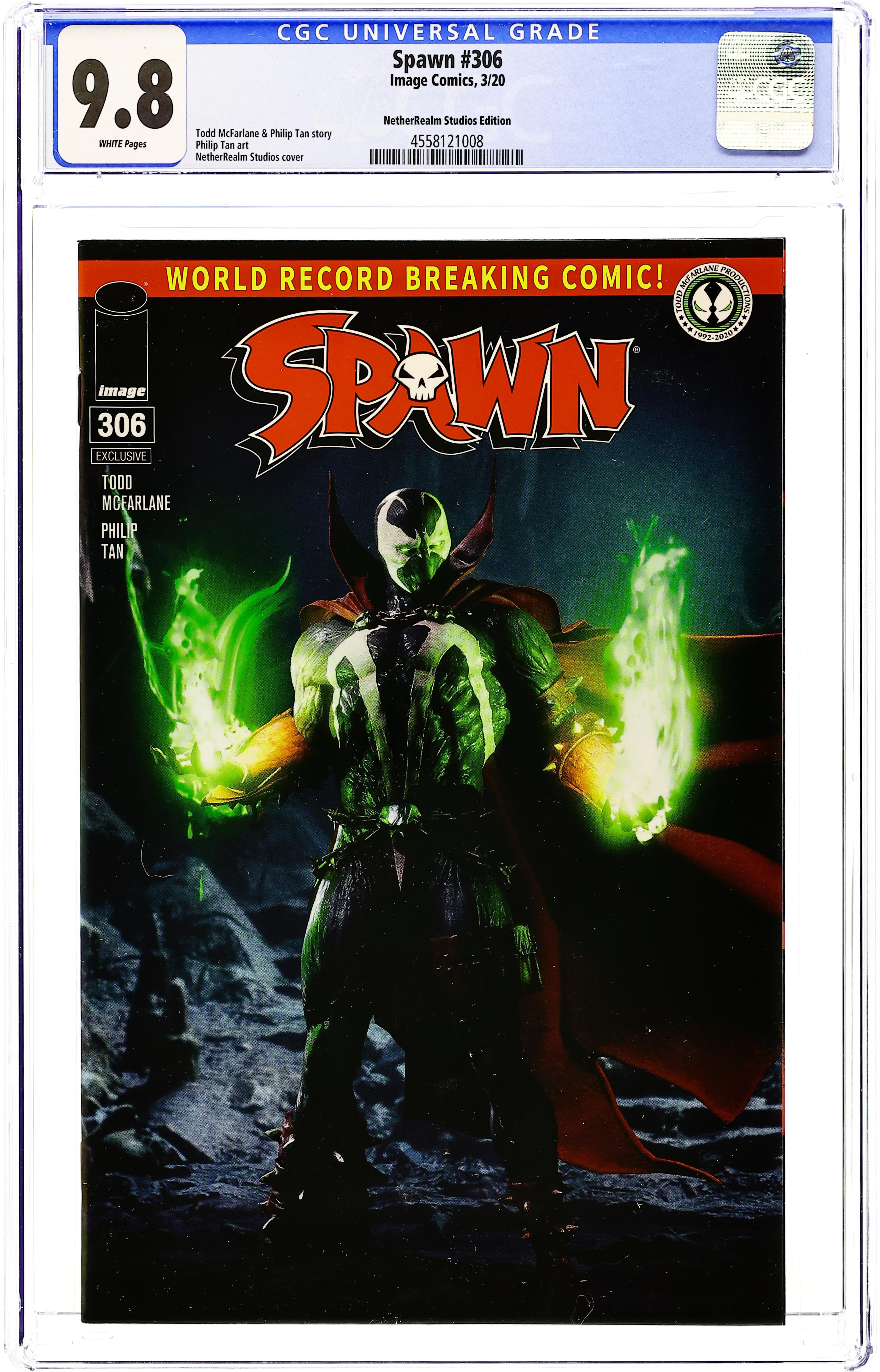 Spawn (1992 Image) 306NETHERREALM CGC 9.8