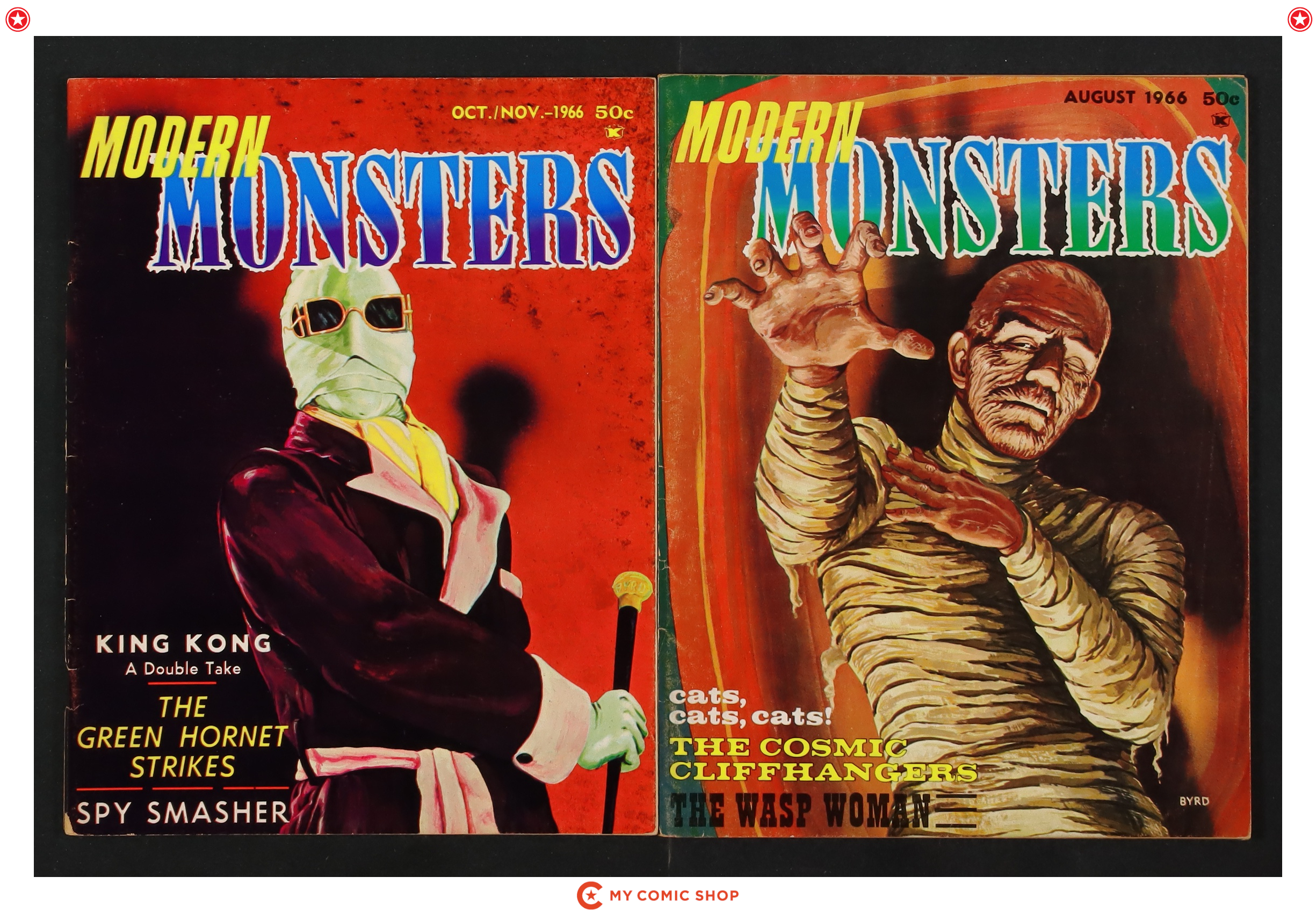 Monster Magazines Lot of 5
