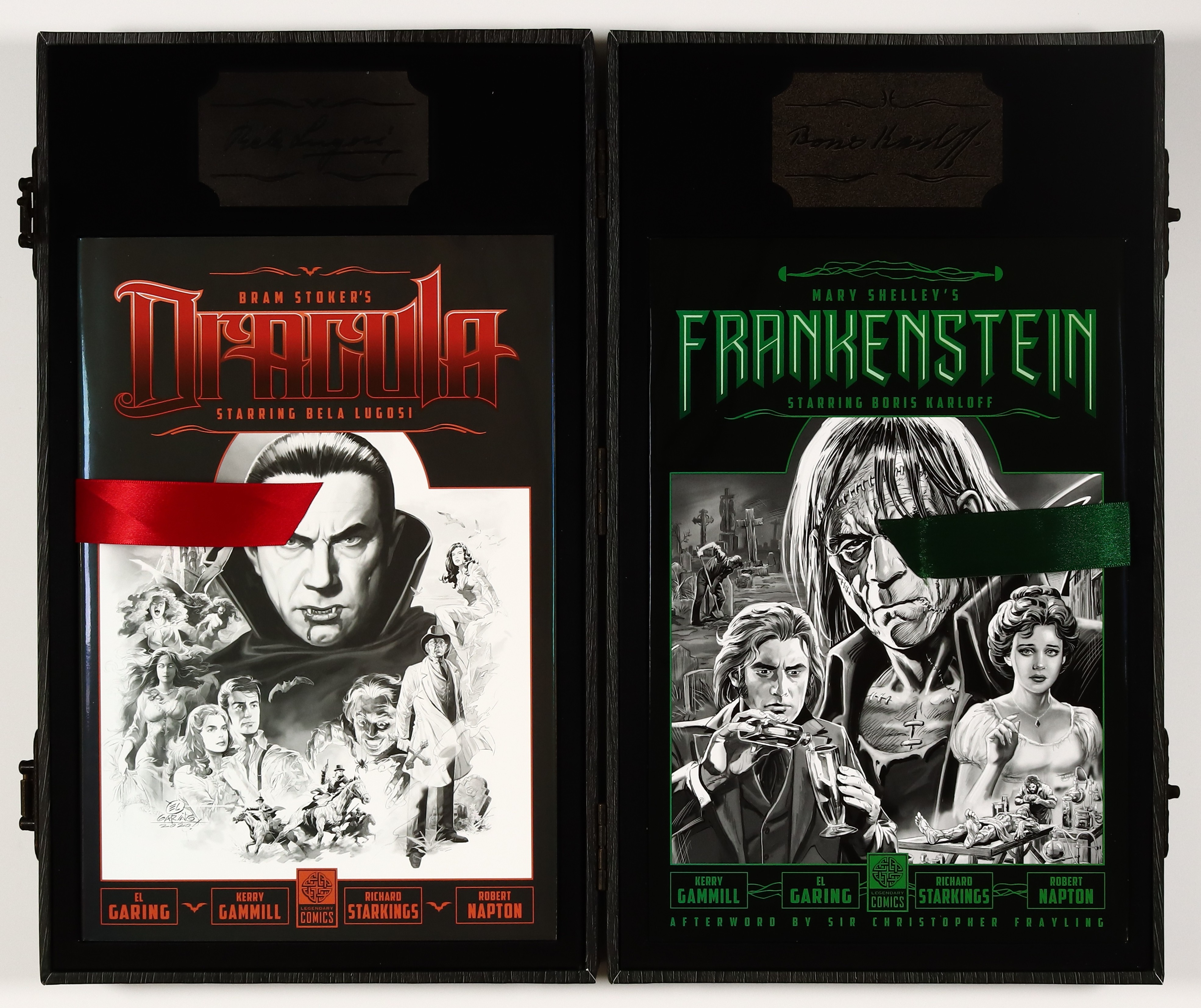 Frankenstein and Dracula Double Bill Deluxe Casket Box Set (2025 ...