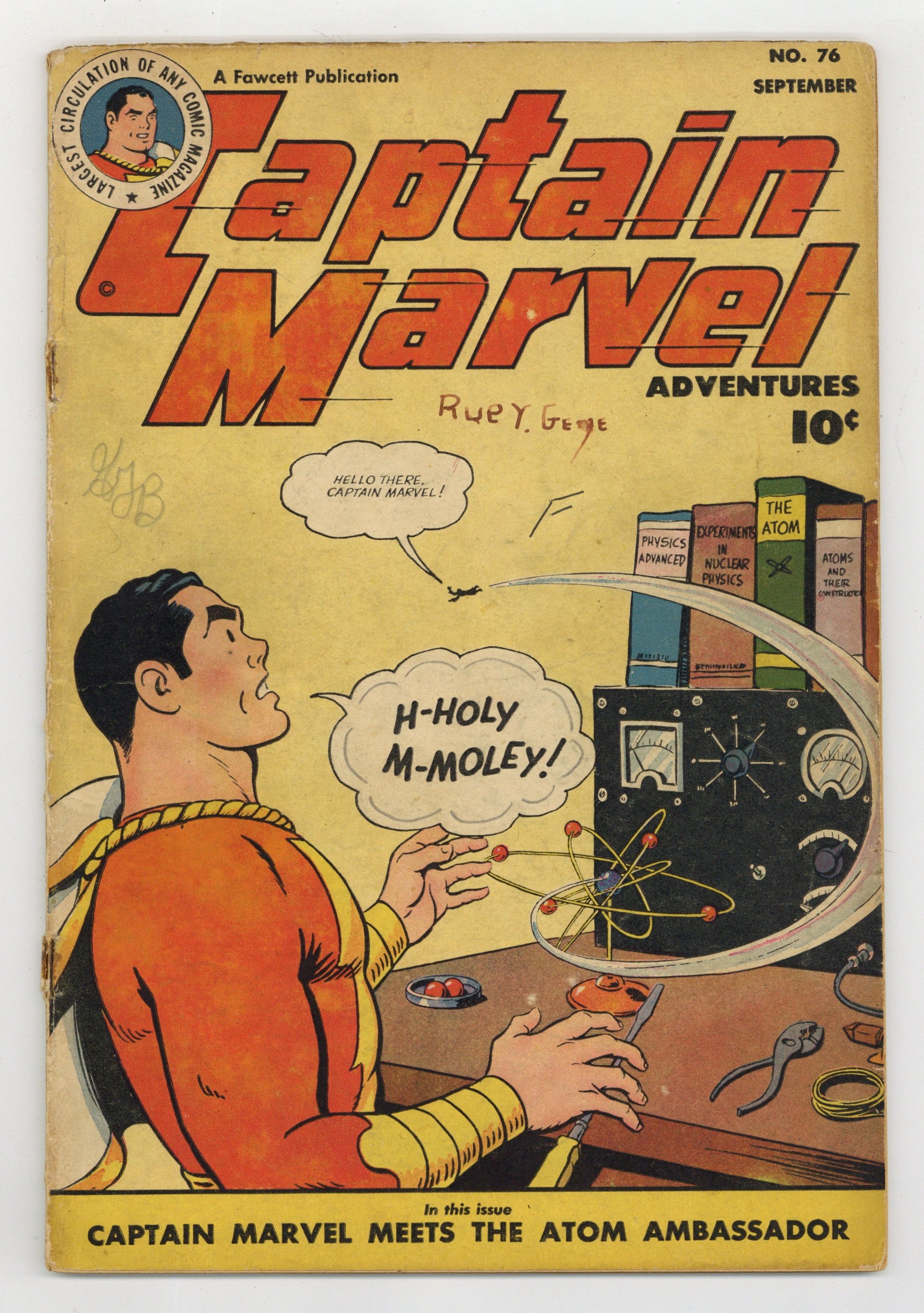 Captain Marvel Adventures (1941-1953 Fawcett) 76 PR 0.5