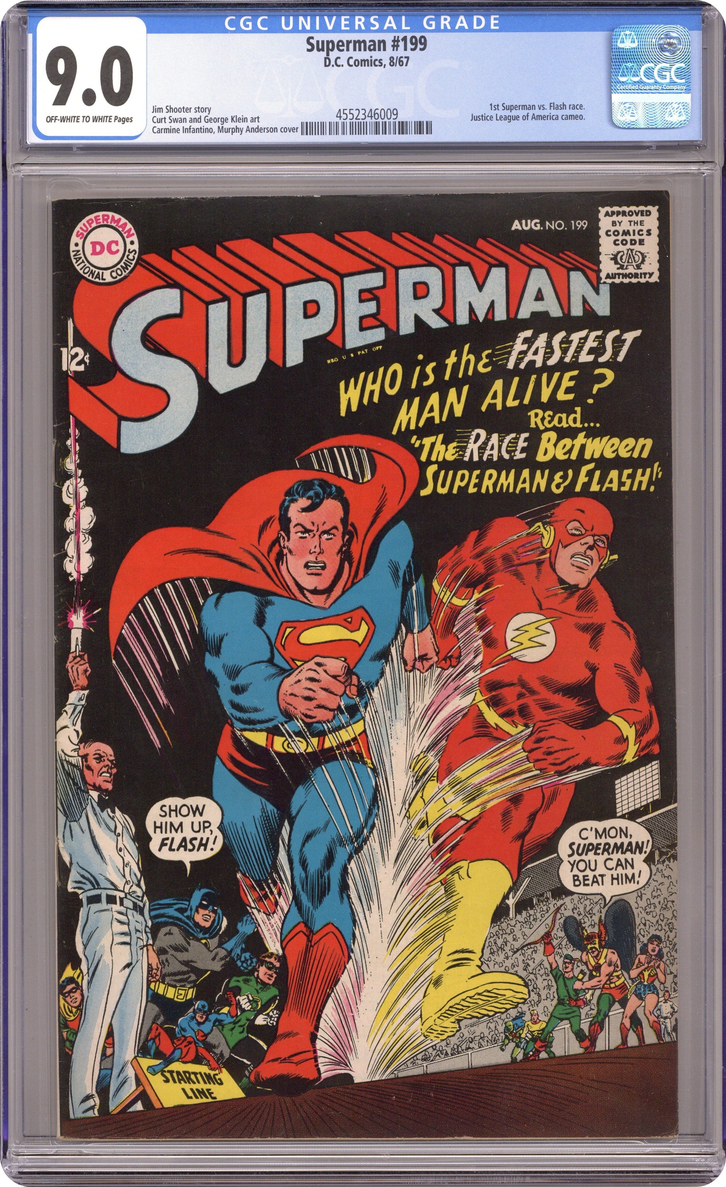 Superman (1939 1st Series) 199 CGC 9.0