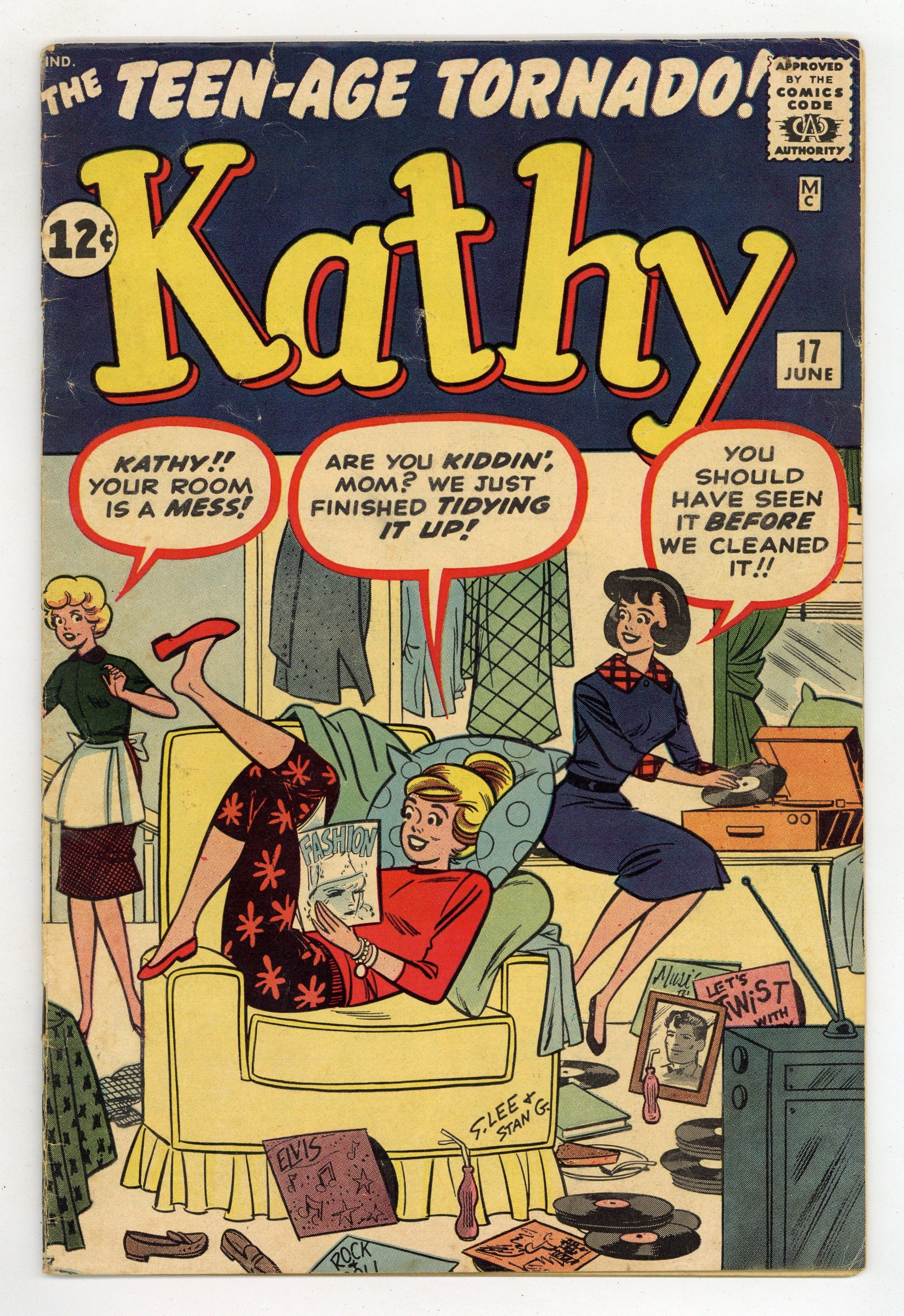 Kathy (1959 2nd Series) 17 VG- 3.5