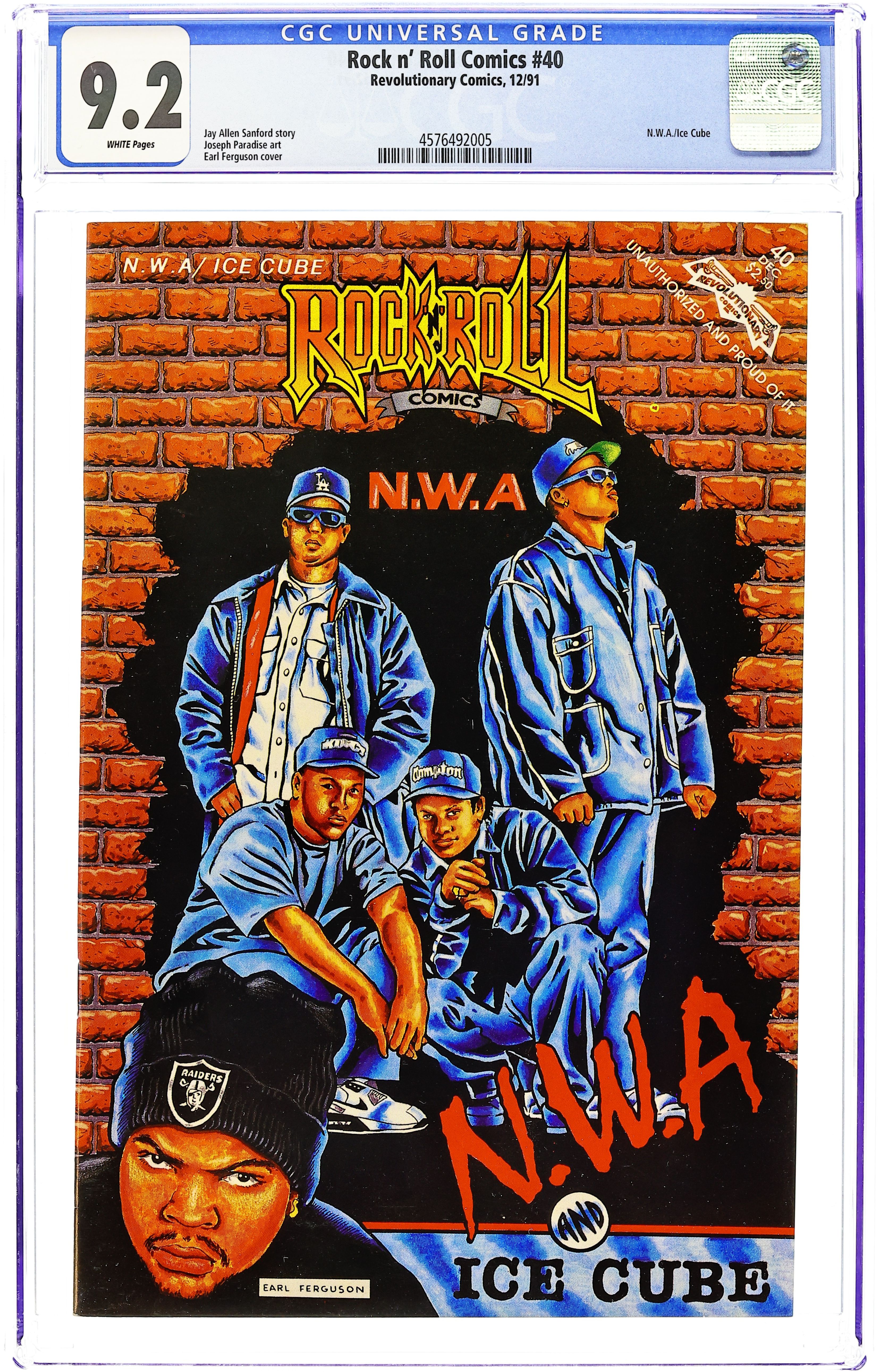 Rock N Roll Comics (1989 1st Printing) 40 CGC 9.2