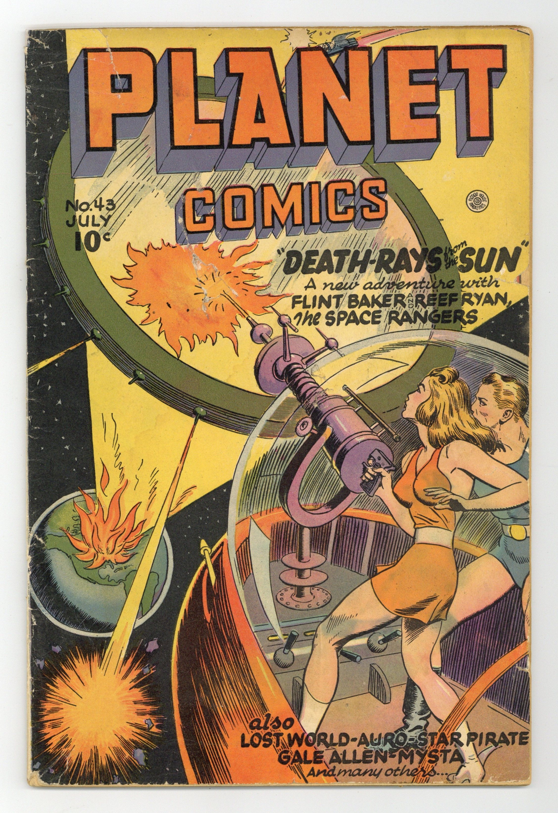 Planet Comics (1940 Fiction House) 43 GD- 1.8