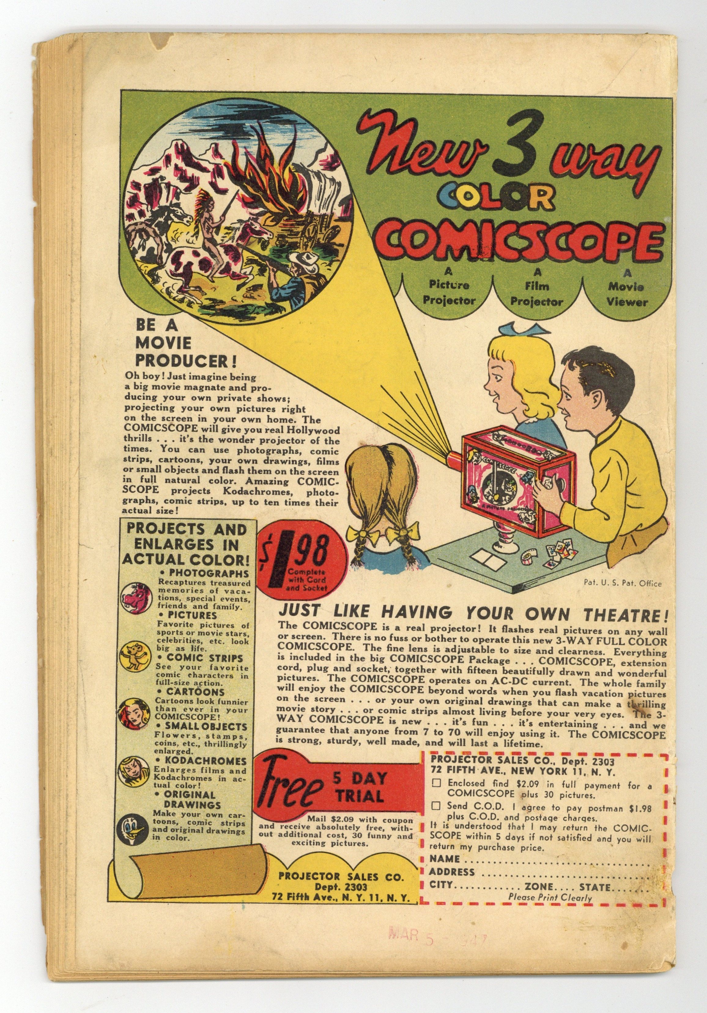 Crown Comics (1944) 9 GD 2.0