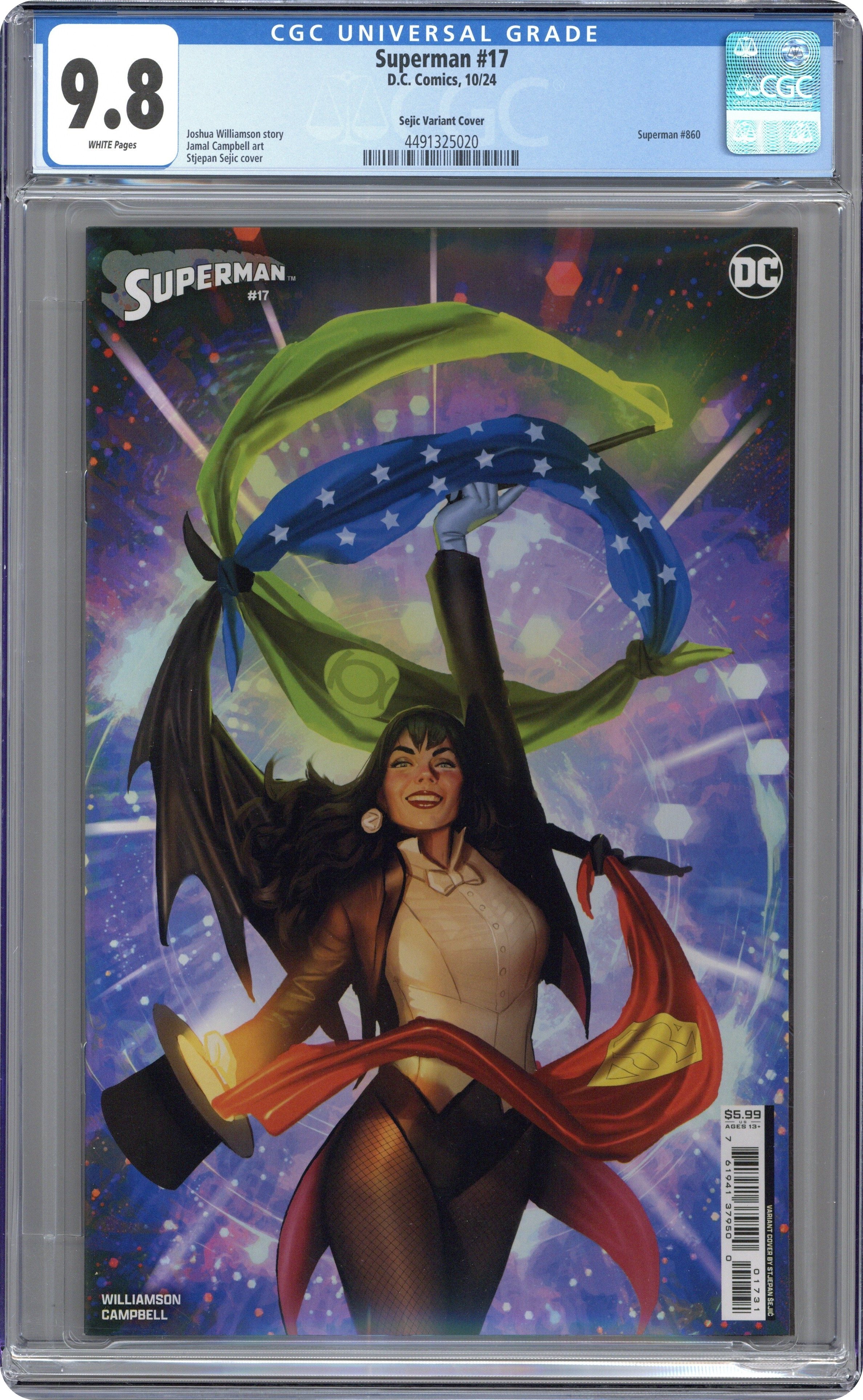 Superman (2023 DC) 17C CGC 9.8