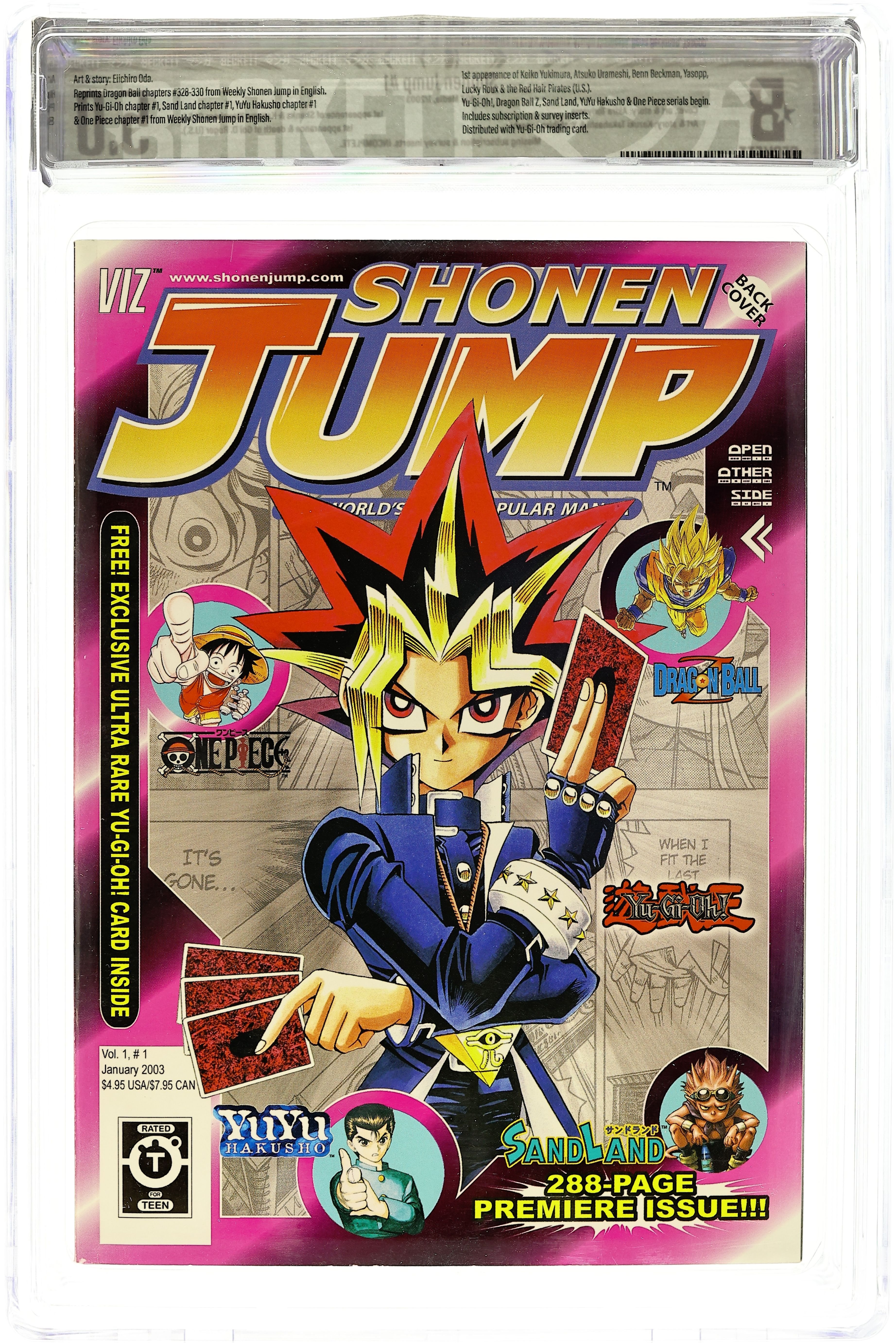 Shonen Jump (2003 Viz Media) 1 BCK 5.0