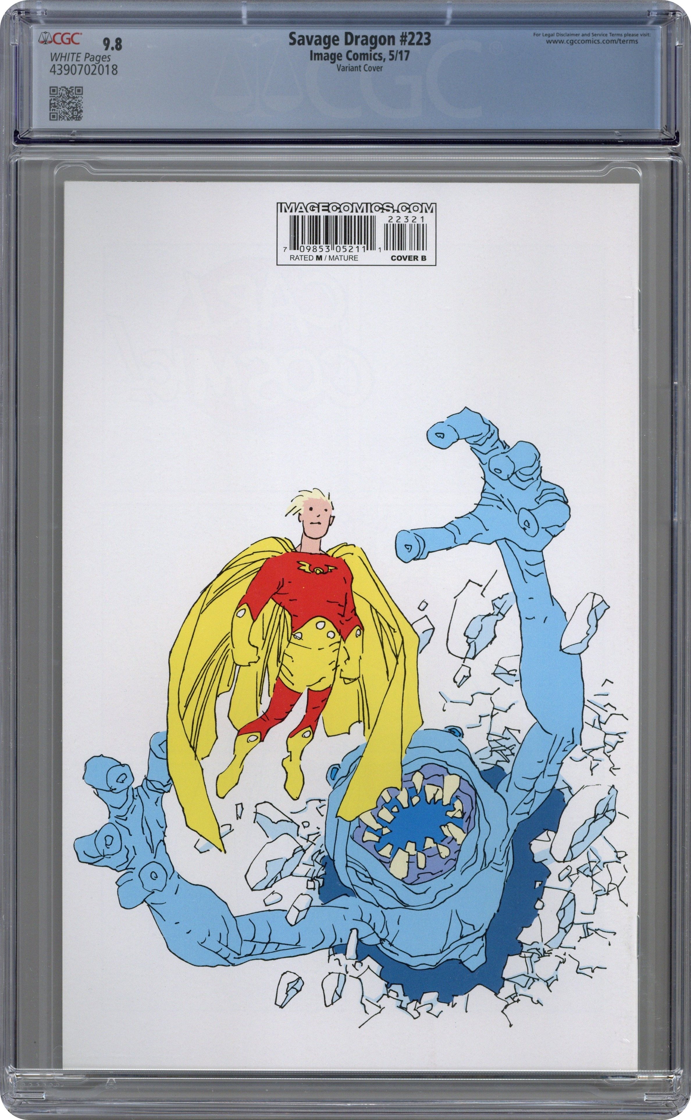 Savage Dragon (1993 2nd Series) 223B CGC 9.8