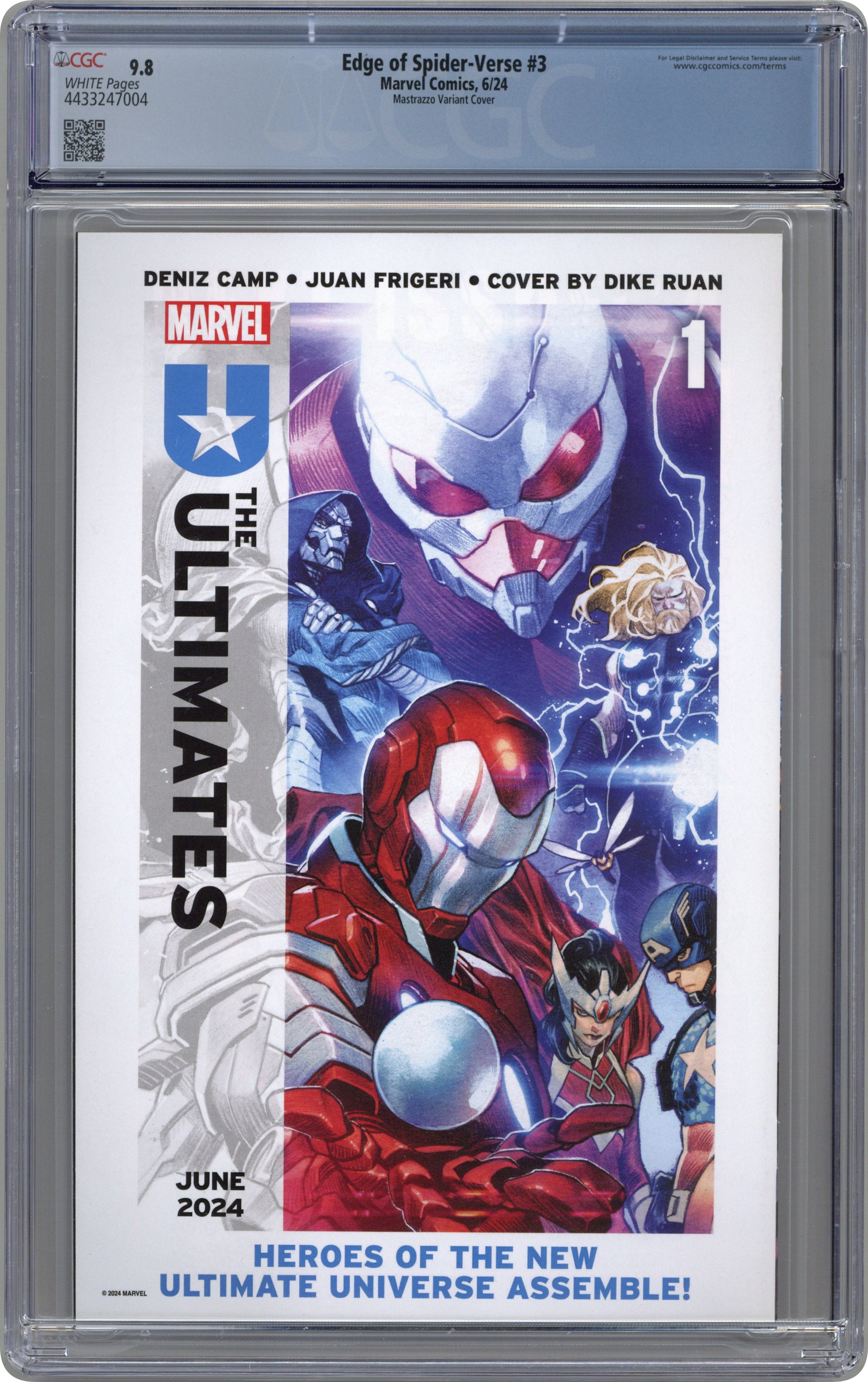 Edge of Spider-Verse (2024 Marvel) 3F CGC 9.8