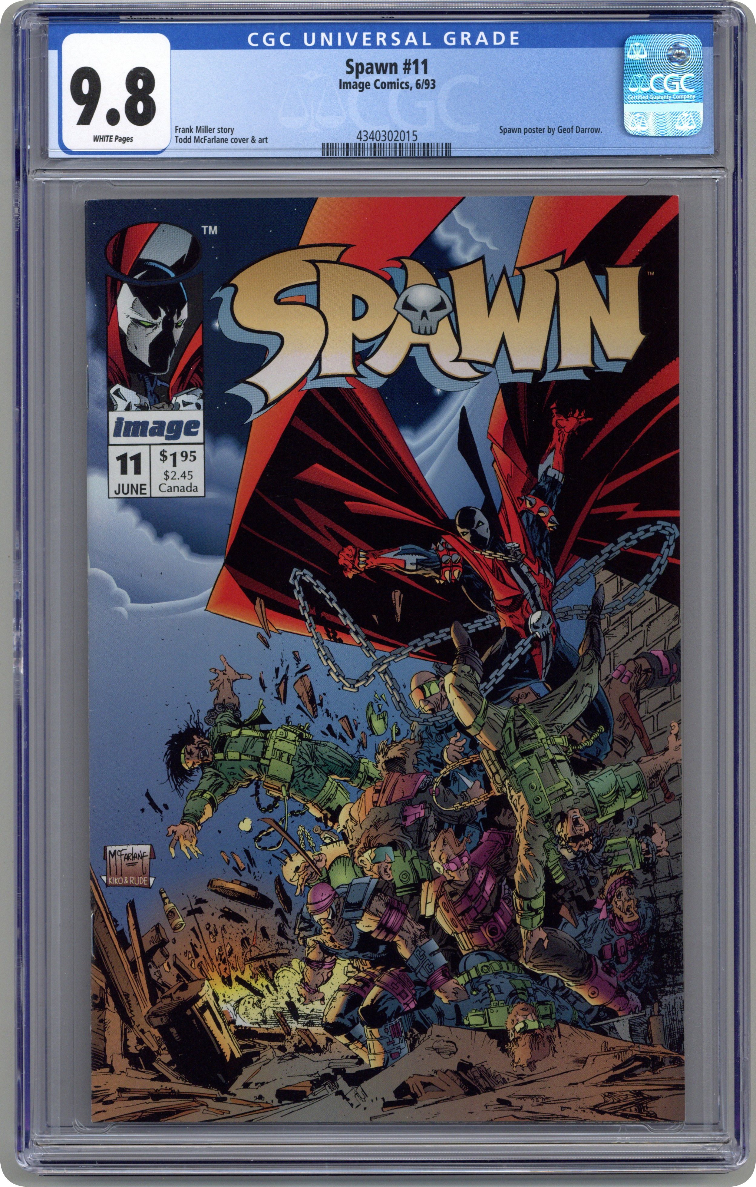 Spawn (1992 Image) 11D CGC 9.8