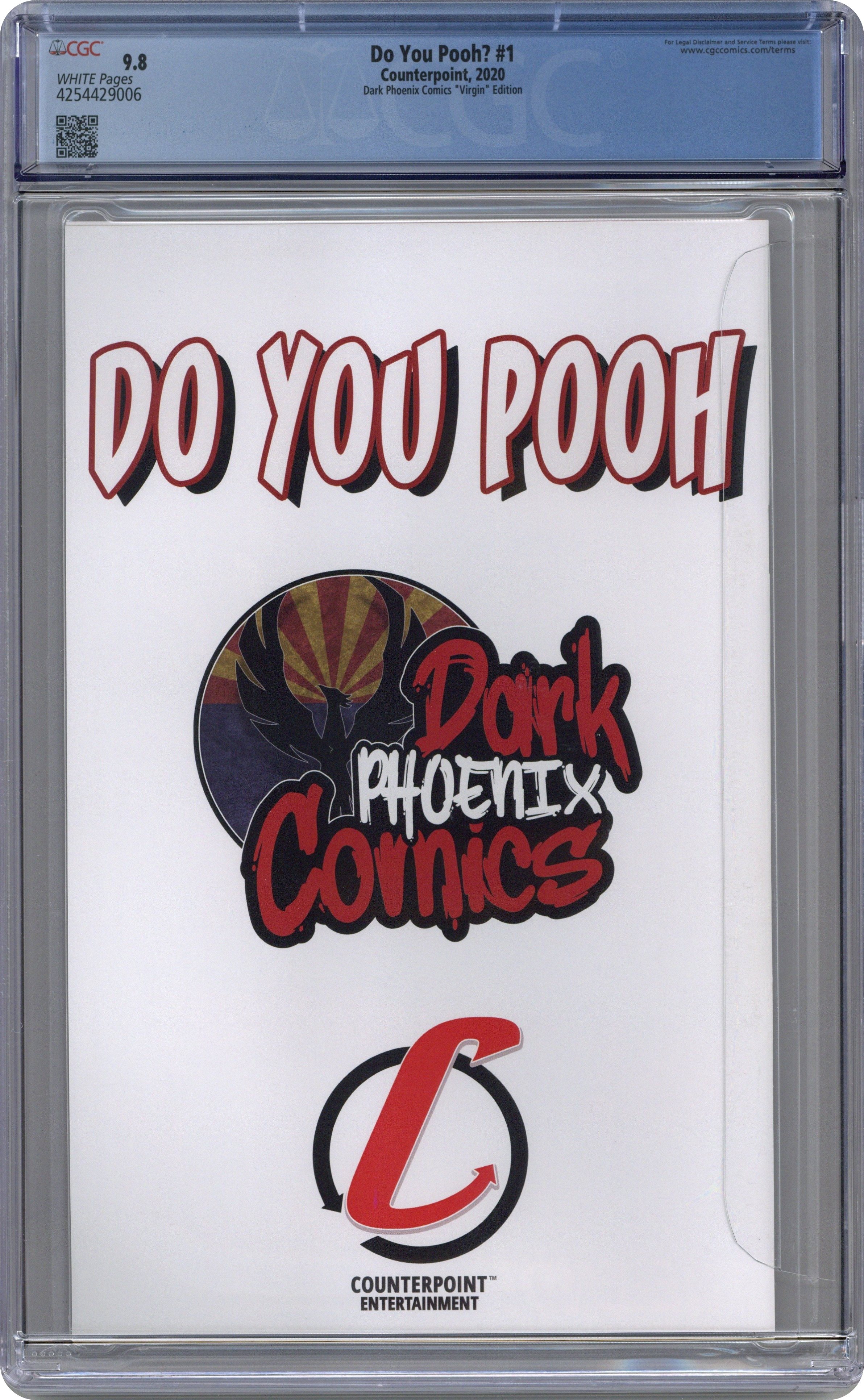 Do You Pooh? (2015 Counterpoint) 1FUTURE.B CGC 9.8