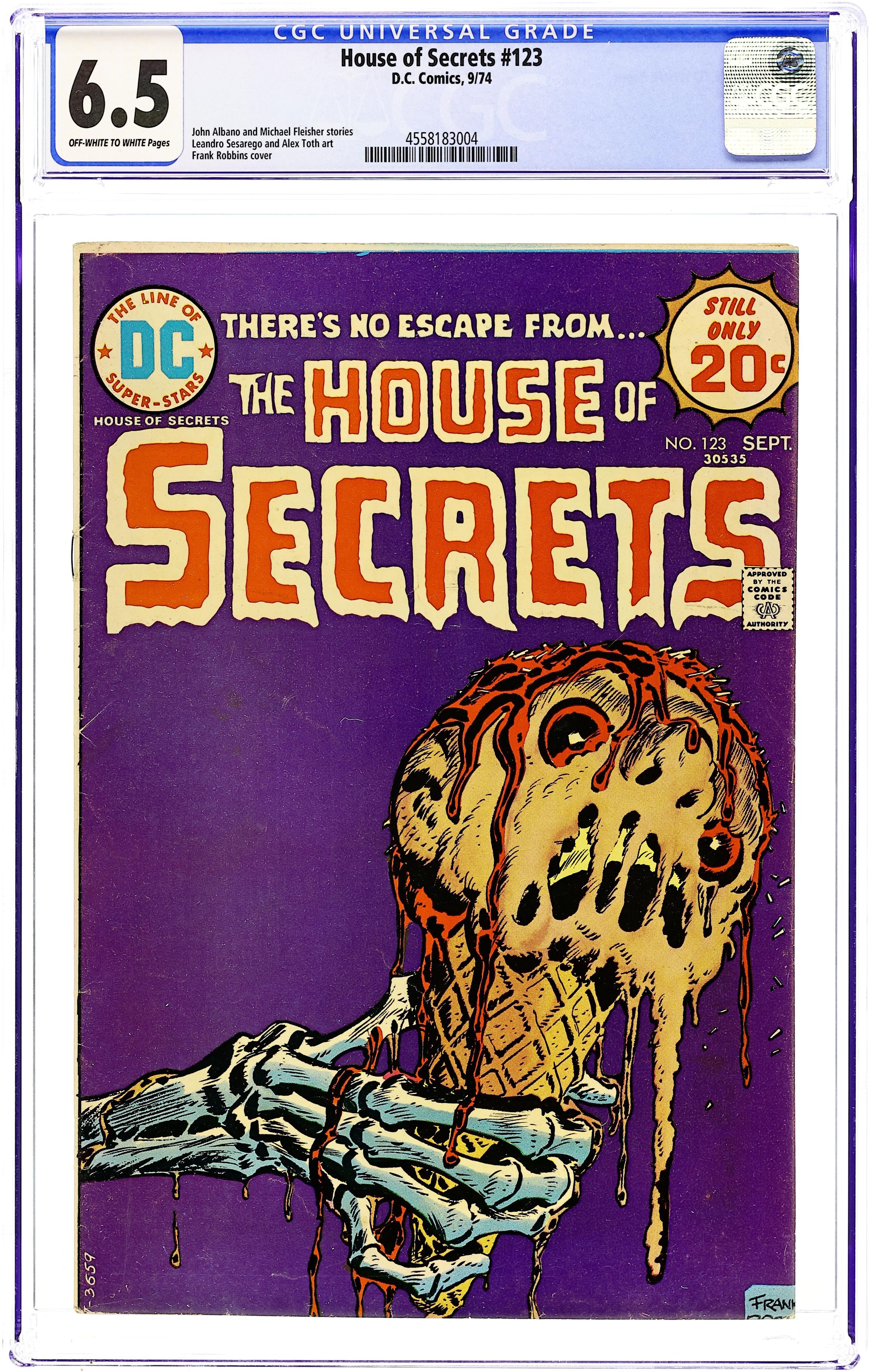 House of Secrets (1956 1st Series) 123 CGC 6.5
