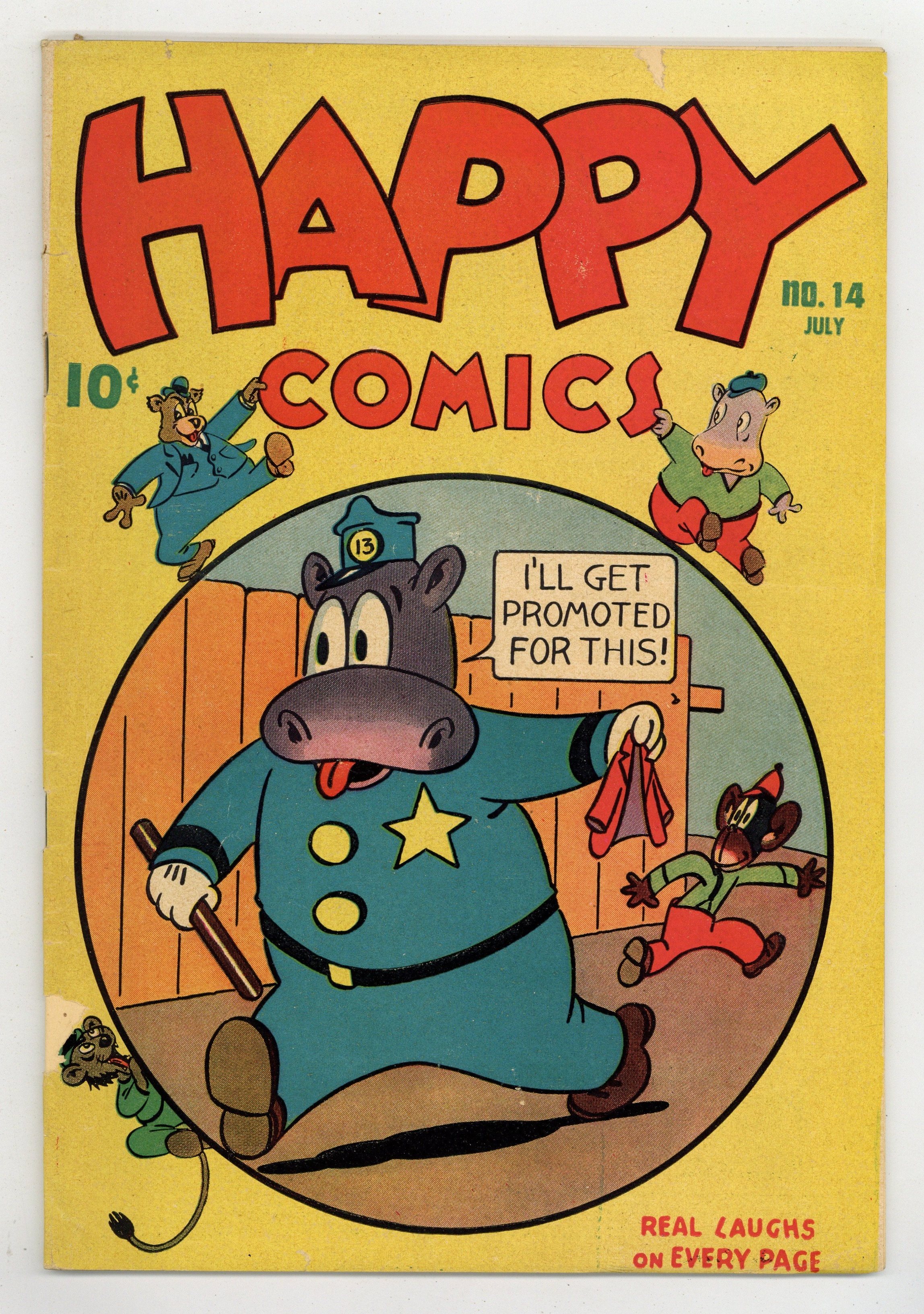 Happy Comics (1943) 14 VG 4.0