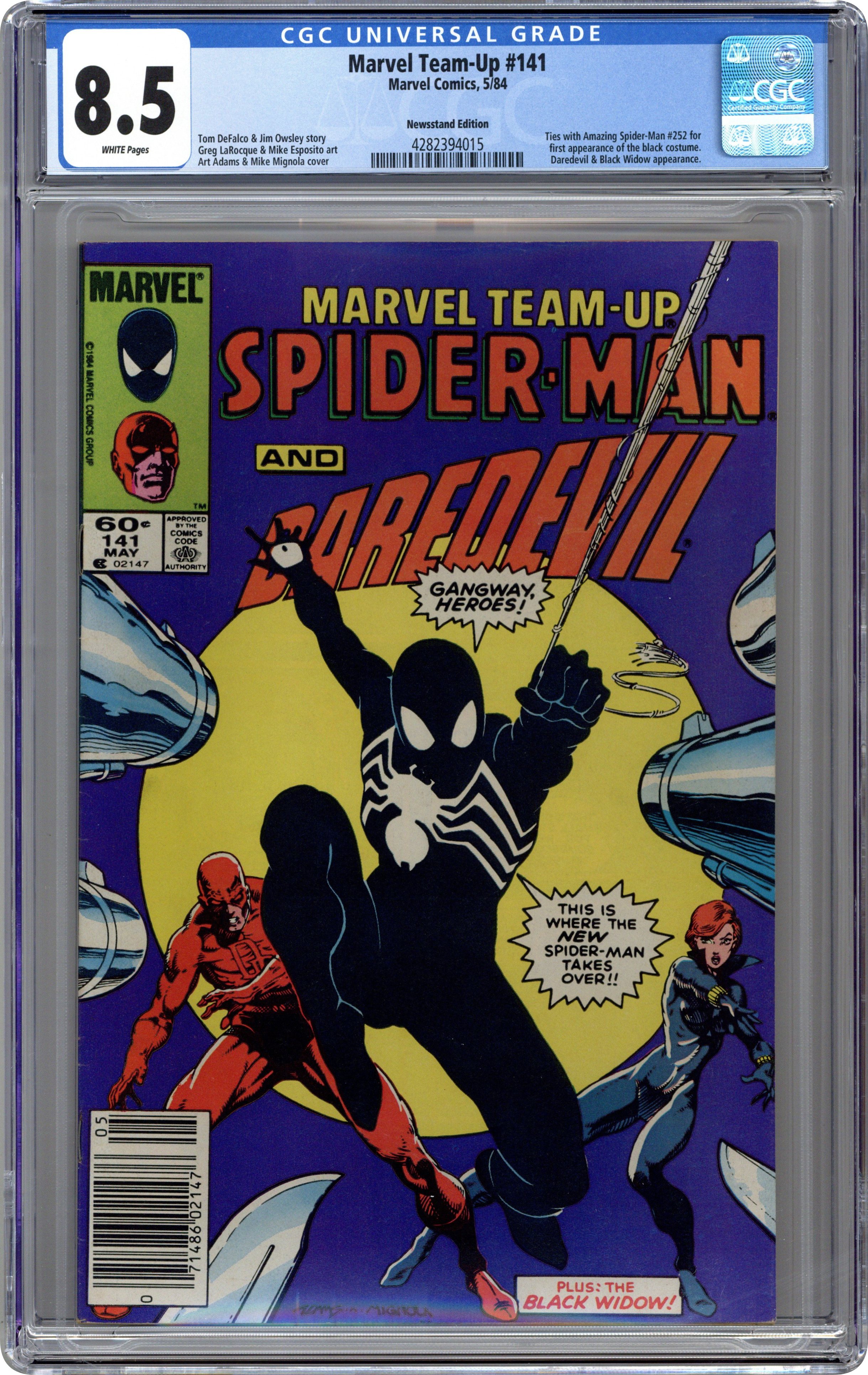 Marvel Team-Up (1972 1st Series) 141N CGC 8.5