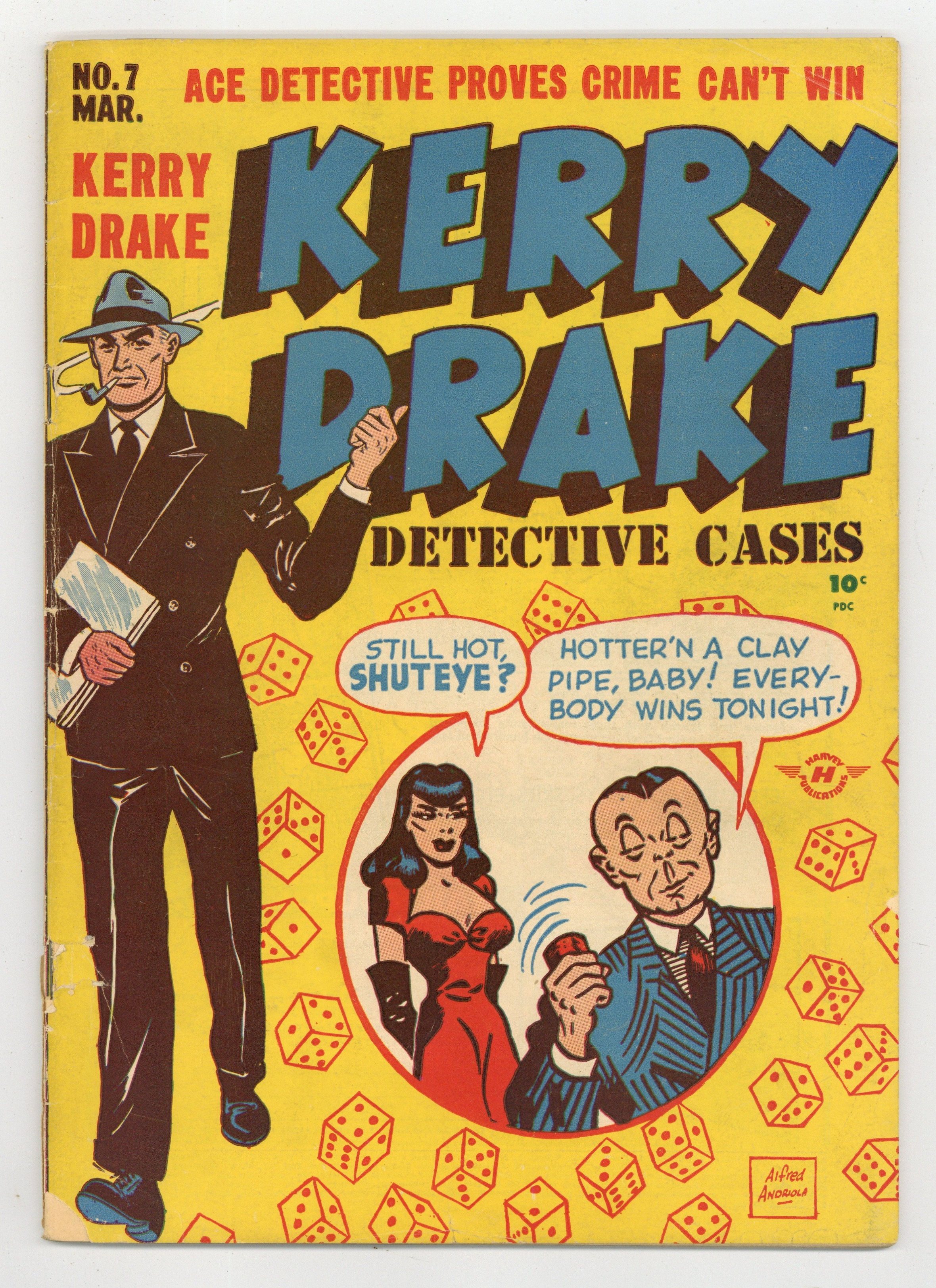 Kerry Drake Detective Cases (1944) 7 GD+ 2.5